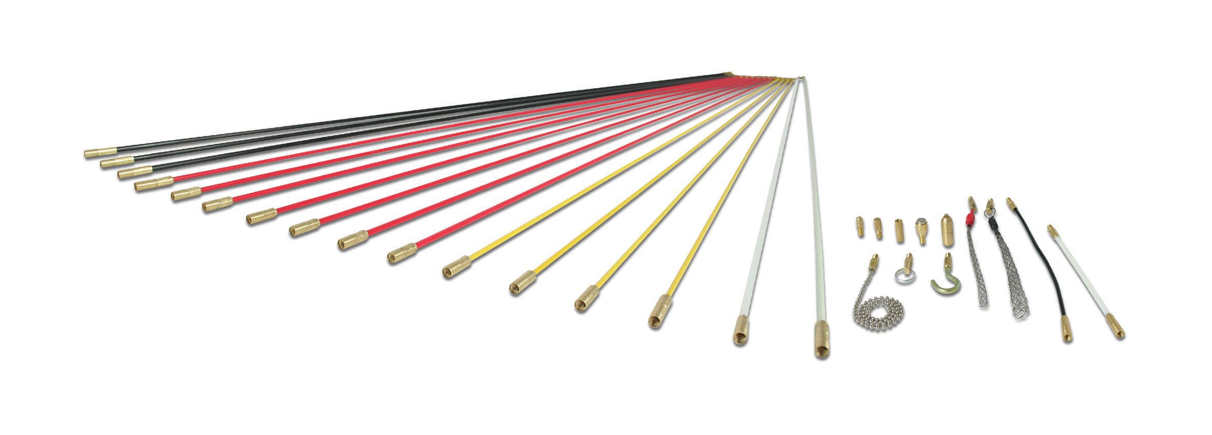 Super-rod Rod cable set, Pack of 16 | DIY at B&Q