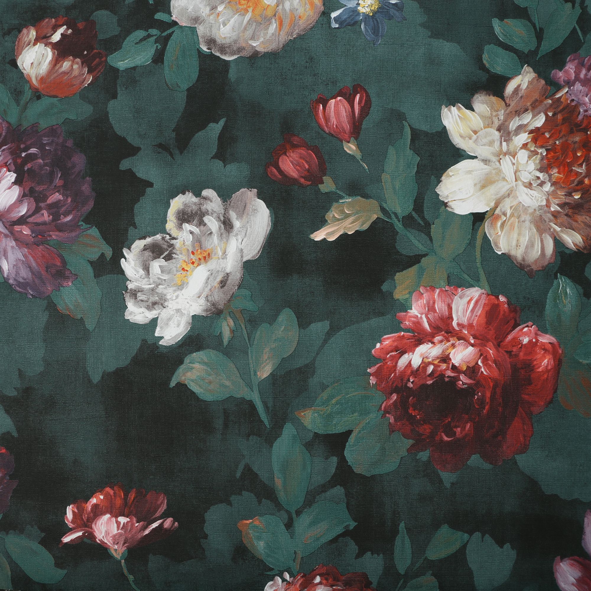 Superfresco Easy Vermeer Green Floral Smooth Wallpaper