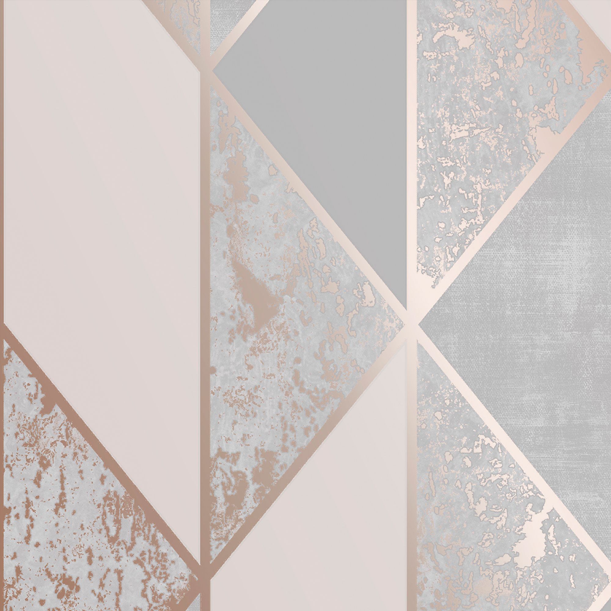 Superfresco Milan Shabby chic Rose gold Smooth Wallpaper Sample