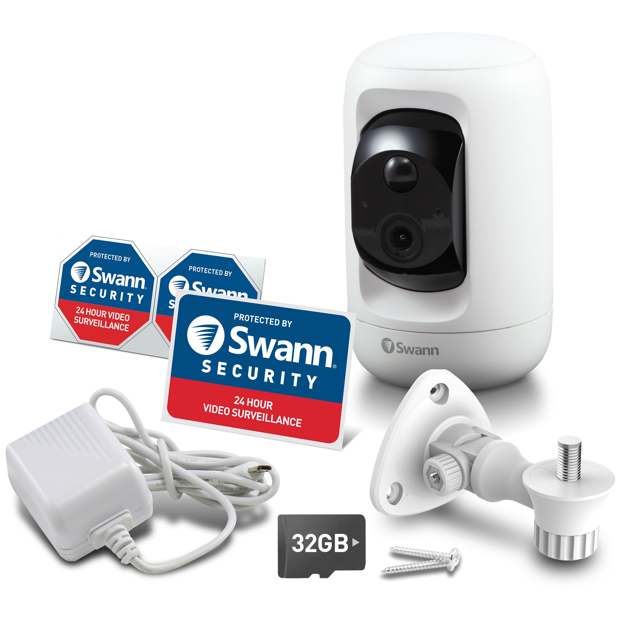 Swann Wired Indoor Smart IP camera - White
