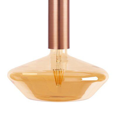 Sylcone Copper effect Ceiling light | DIY at B&Q