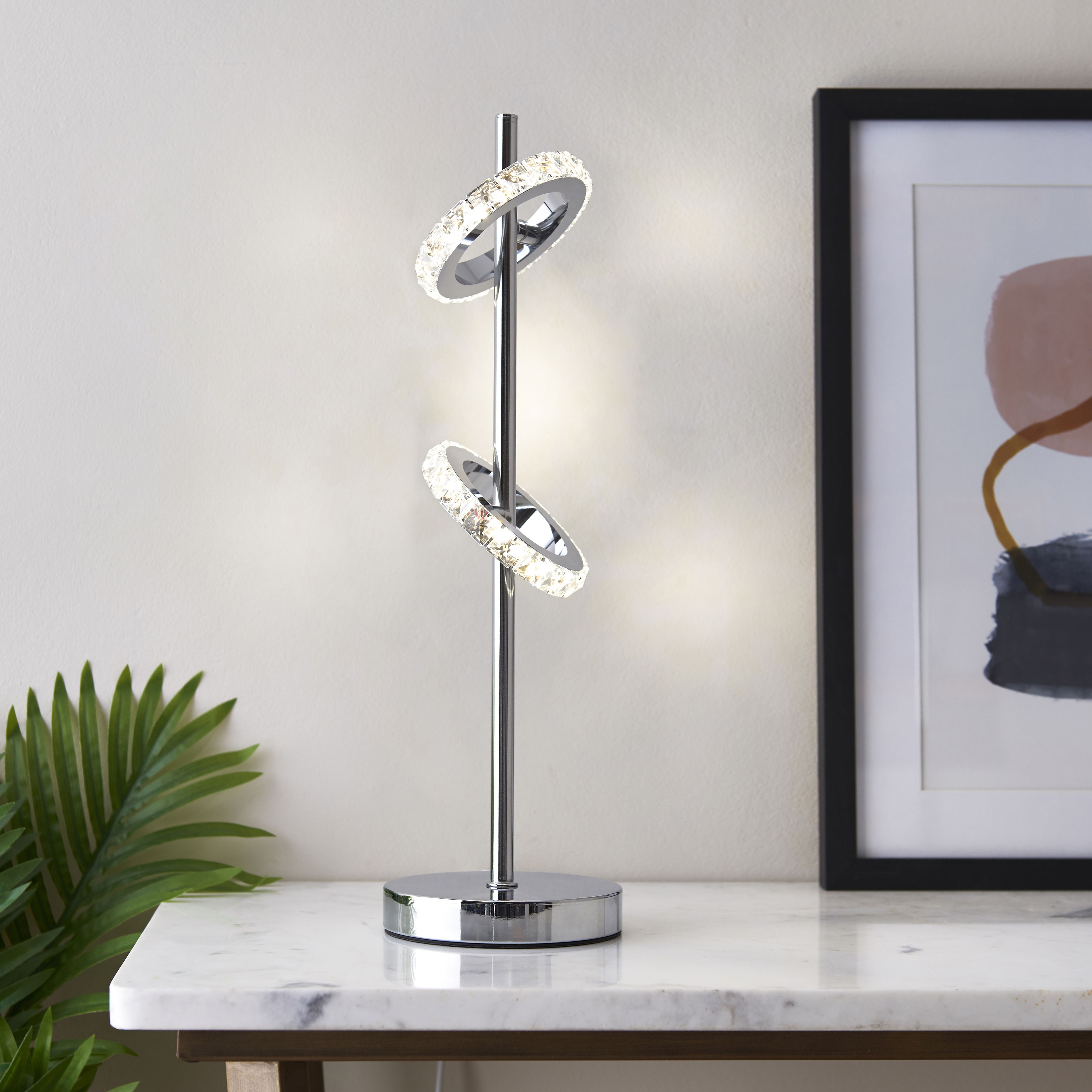 Symi Integrated LED Table lamp | DIY at B&Q