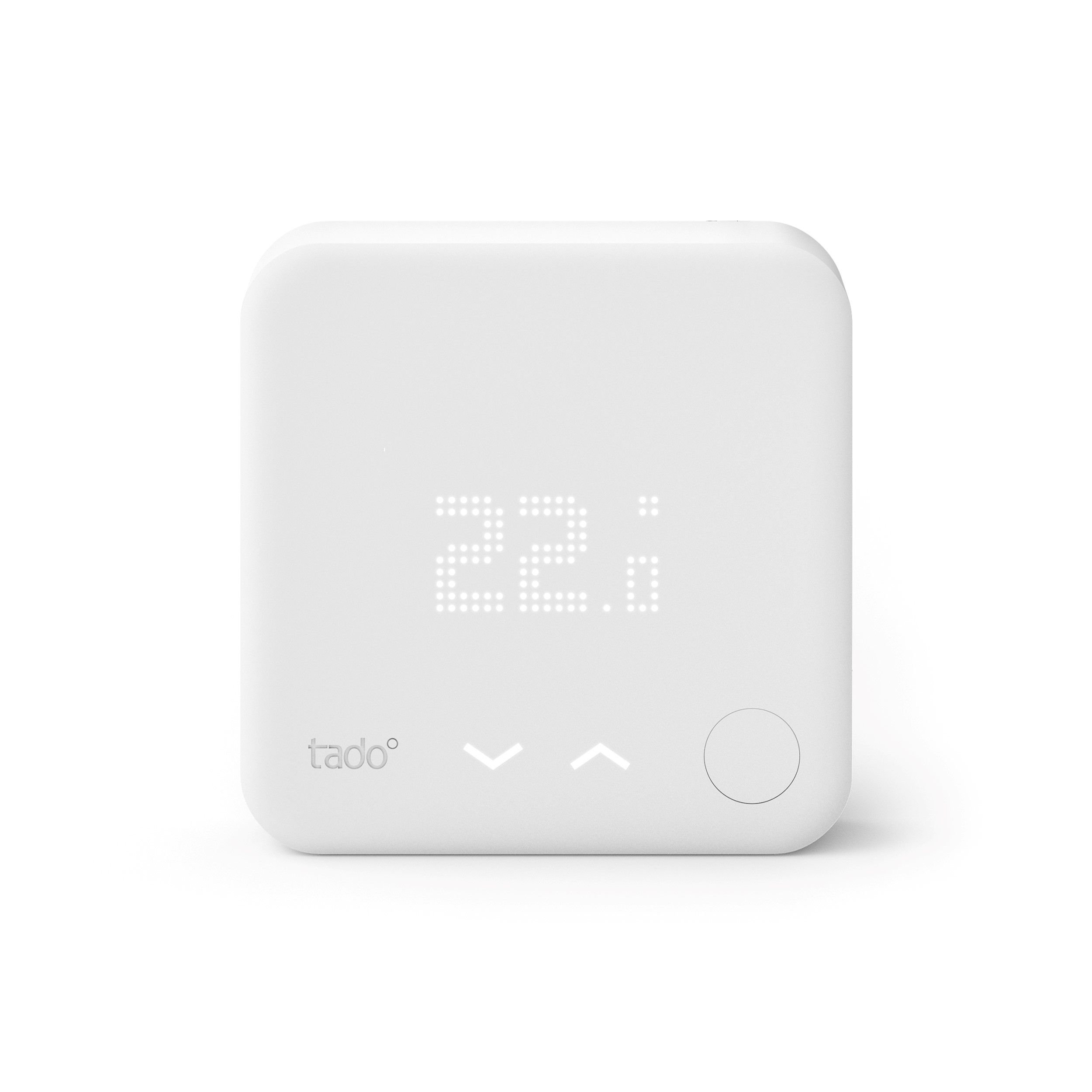 Tado Smart add-on V3+ ST01-TC-ML-03 Thermostat, White | DIY at B&Q