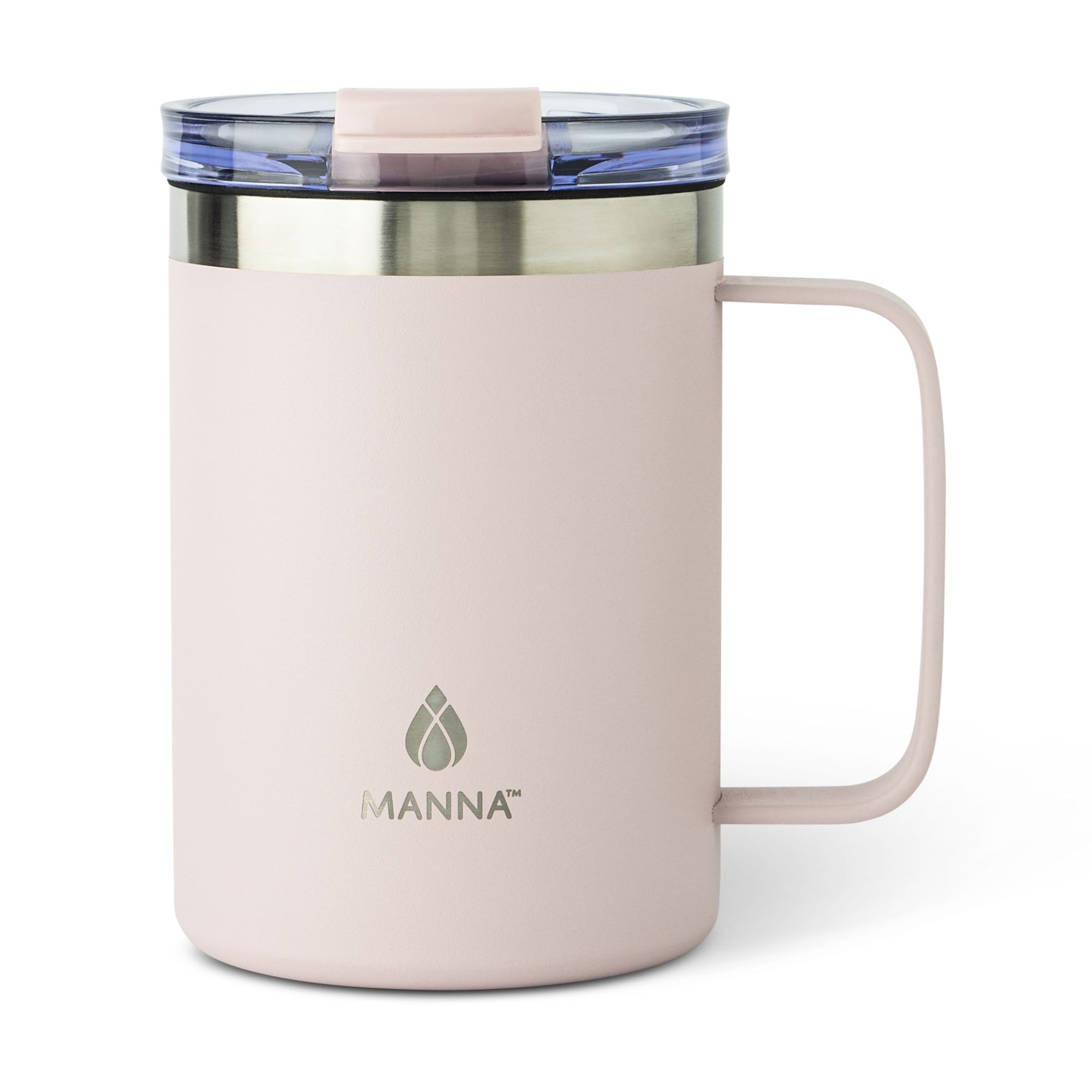 Tahoe Pale Pink Metal 355ml Travel mug