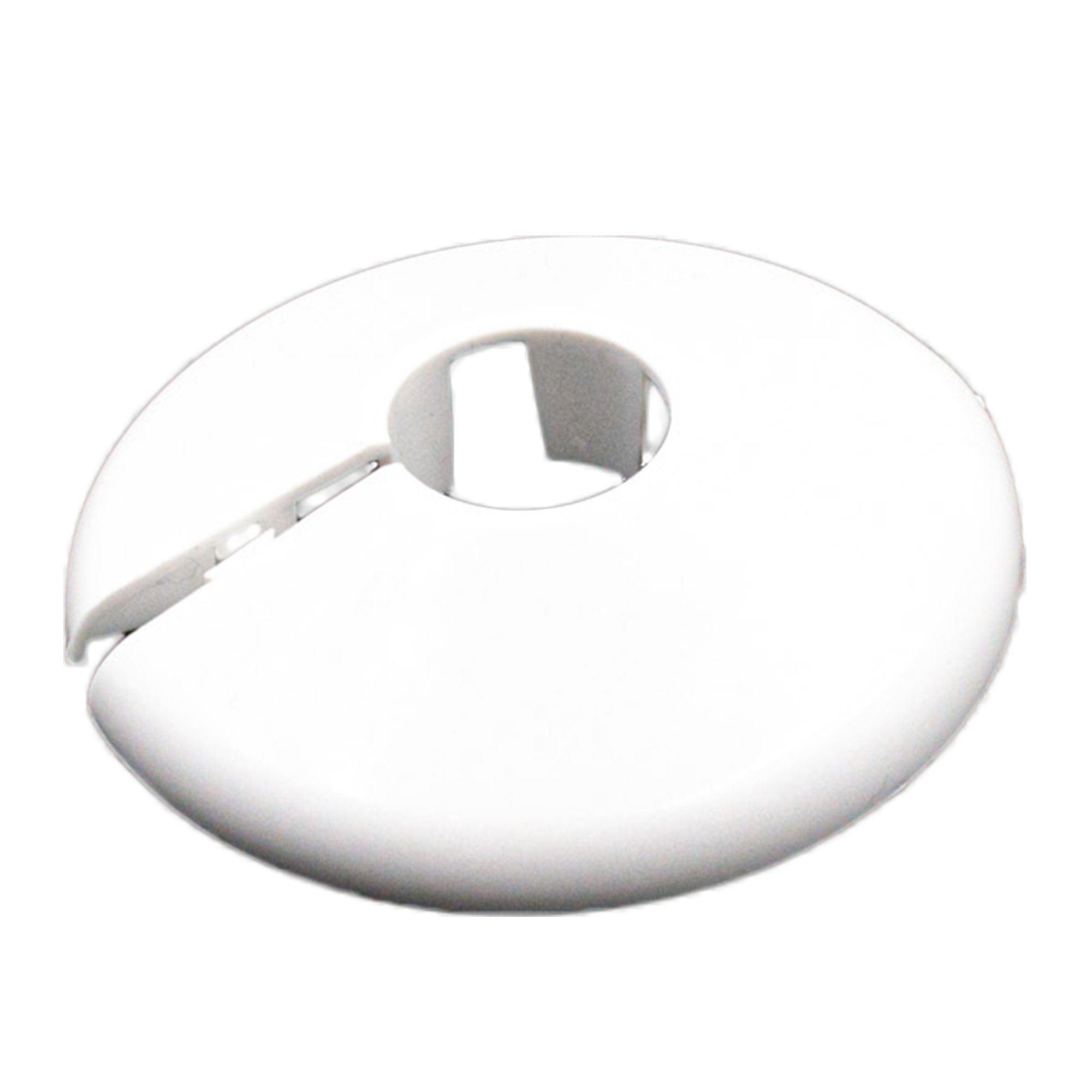 Talon Plastic White Pipe collar (Dia)10mm, Pack of 5