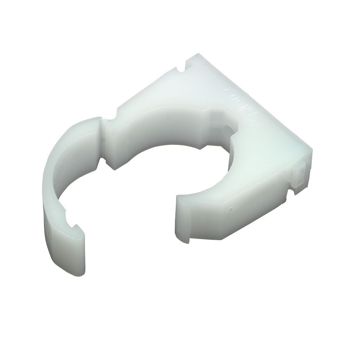 Talon White Pipe clip YTS28 (Dia)28mm, Pack of 50