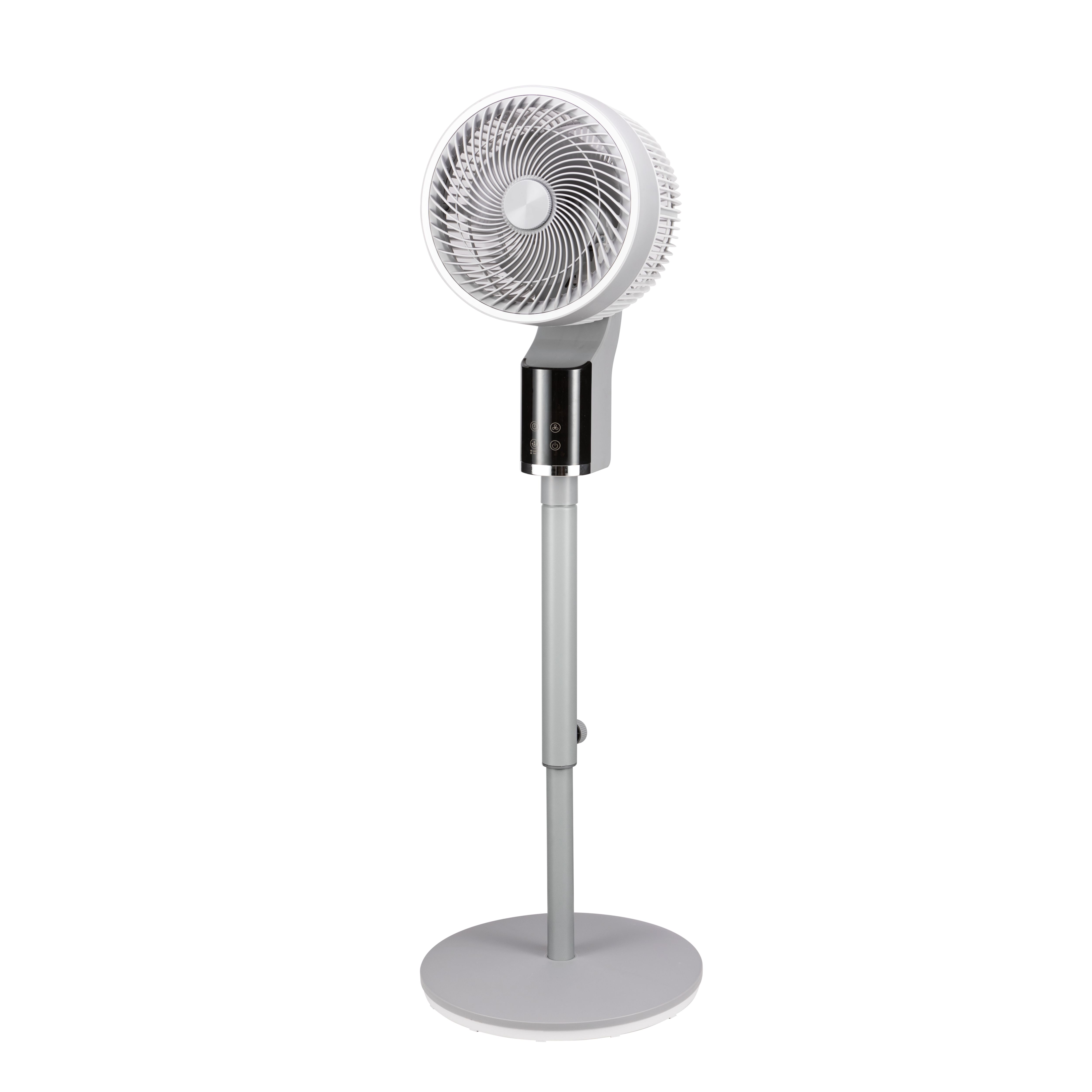 TCP Grey 10" Pedestal fan With adjustable height