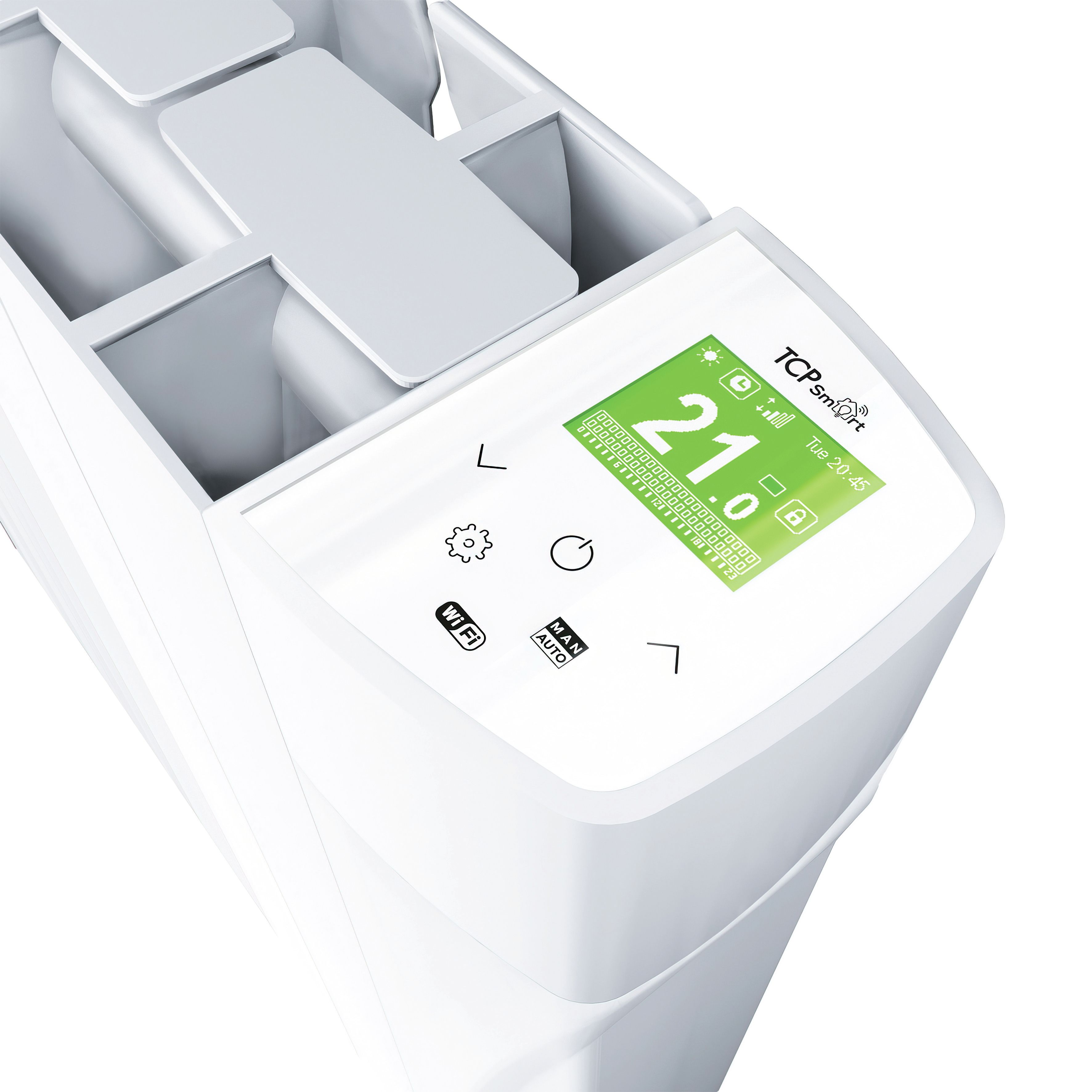 TCP Smart Mains fed 1.5kW White Smart Oil-filled radiator