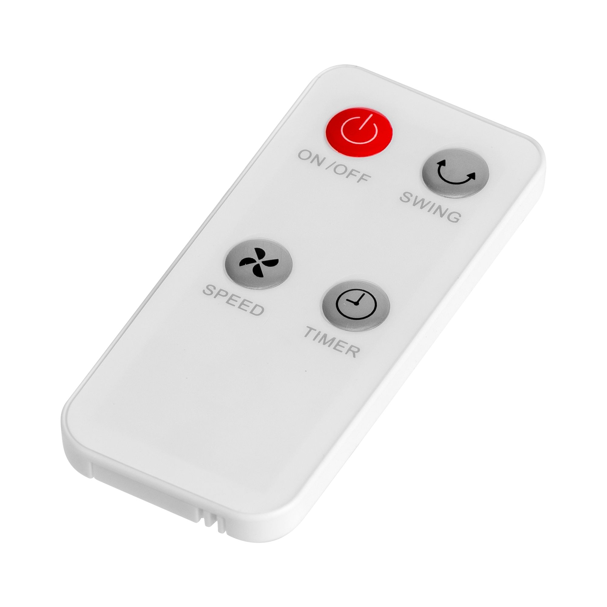 TCP White 8" 35W Remote controlled Desk fan