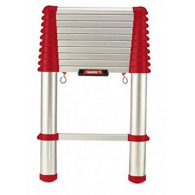 Telesteps 10 tread Telescopic Ladder | DIY at B&Q