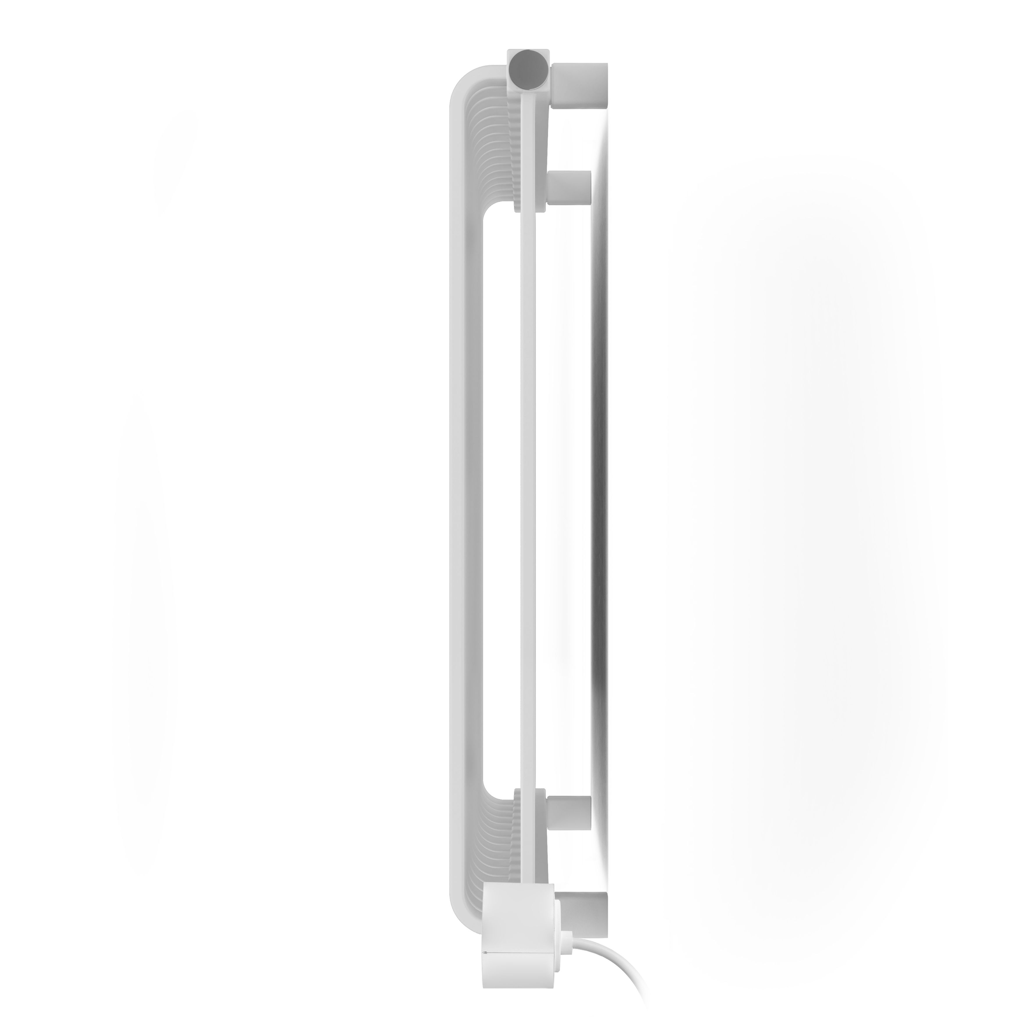 Terma 230V 1.2kW White Smart Horizontal Oil-filled radiator (H) 630mm x ...