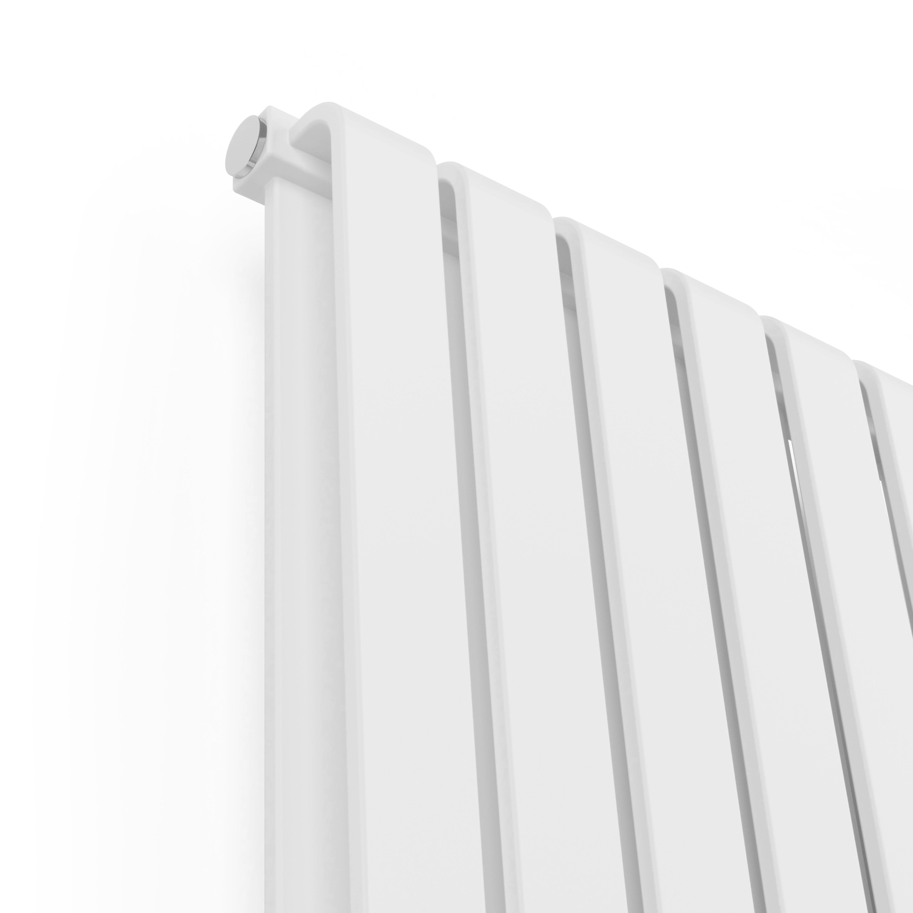 Terma 230V 1.2kW White Smart Horizontal Oil-filled radiator (H) 630mm x ...