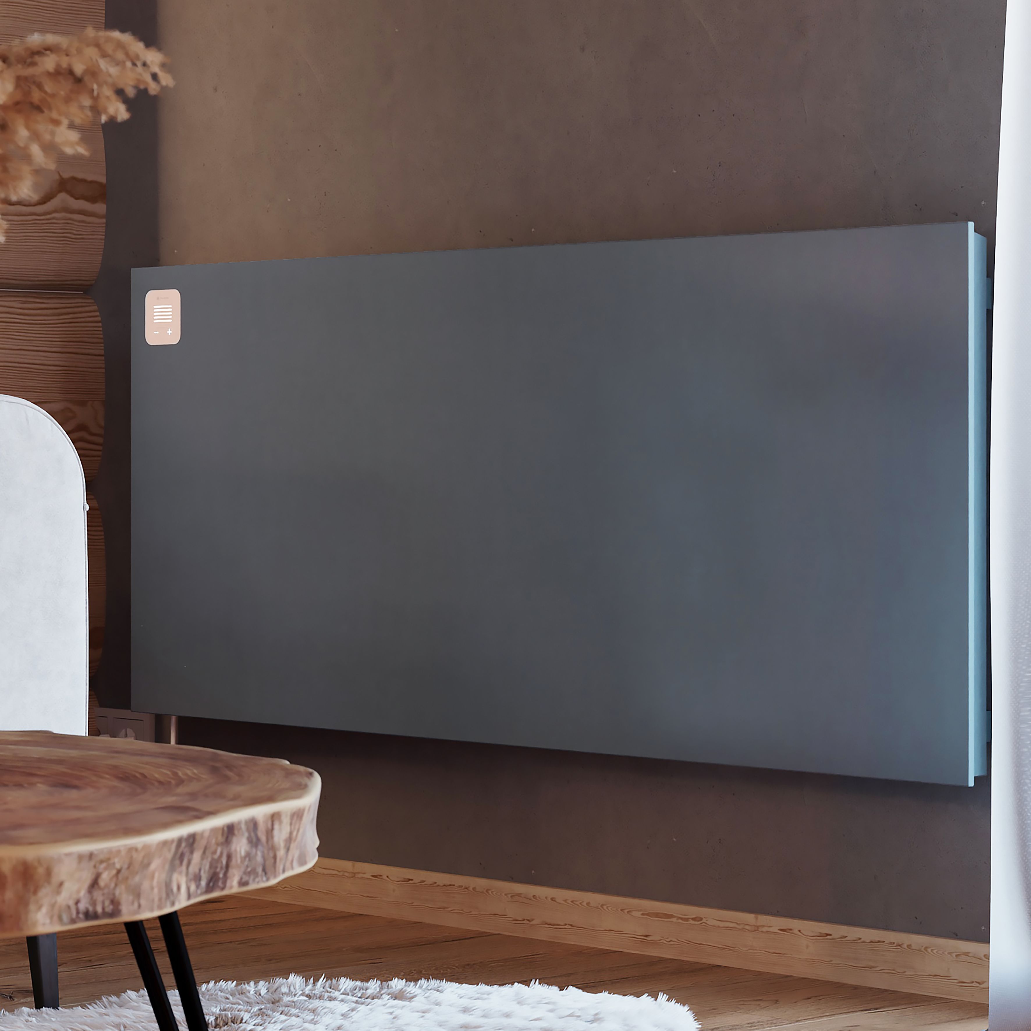 Terma 230V 2kW Anodic Sapphire Smart Horizontal Oil-free radiator