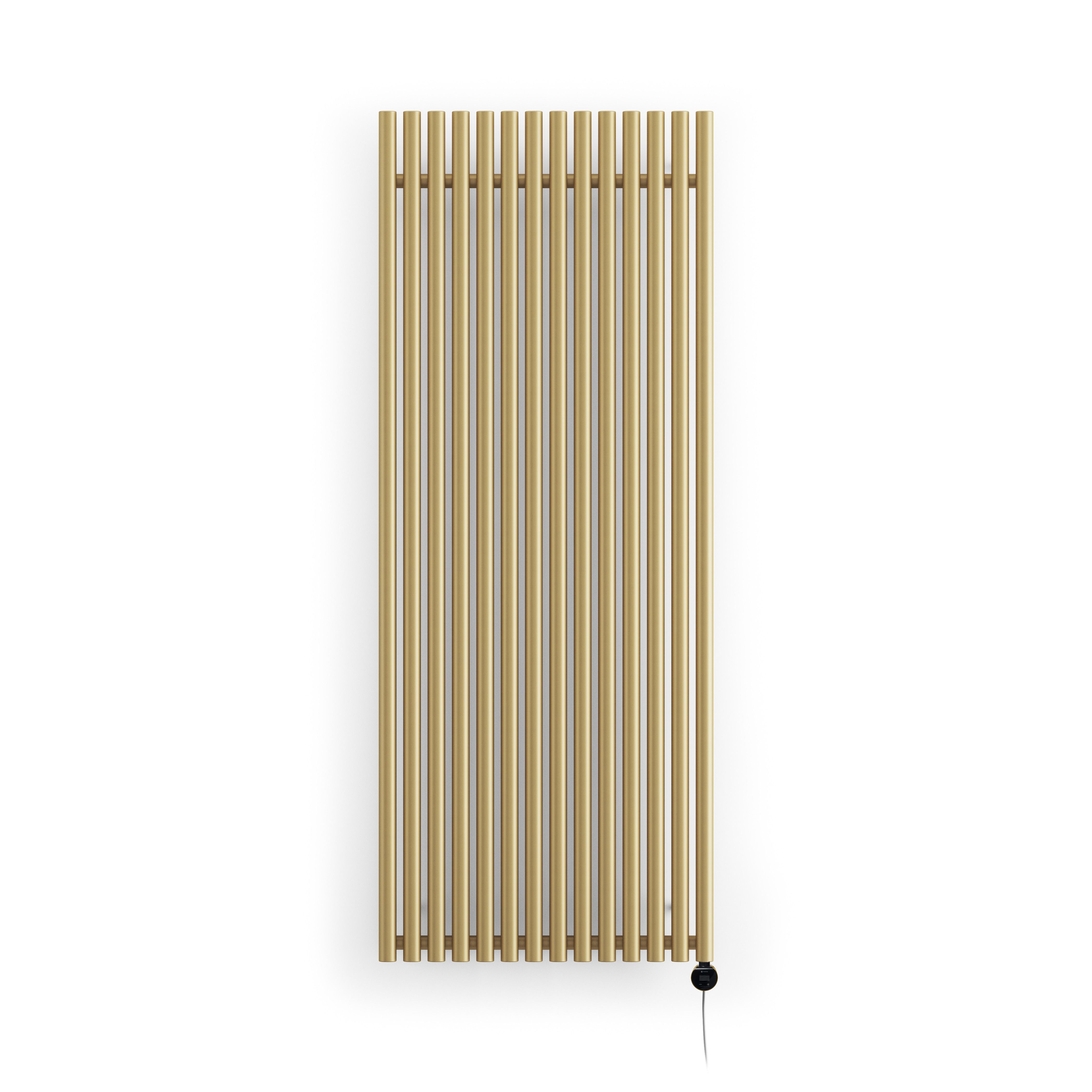 Terma 230V 2kW Brass Smart Vertical Oil-filled radiator