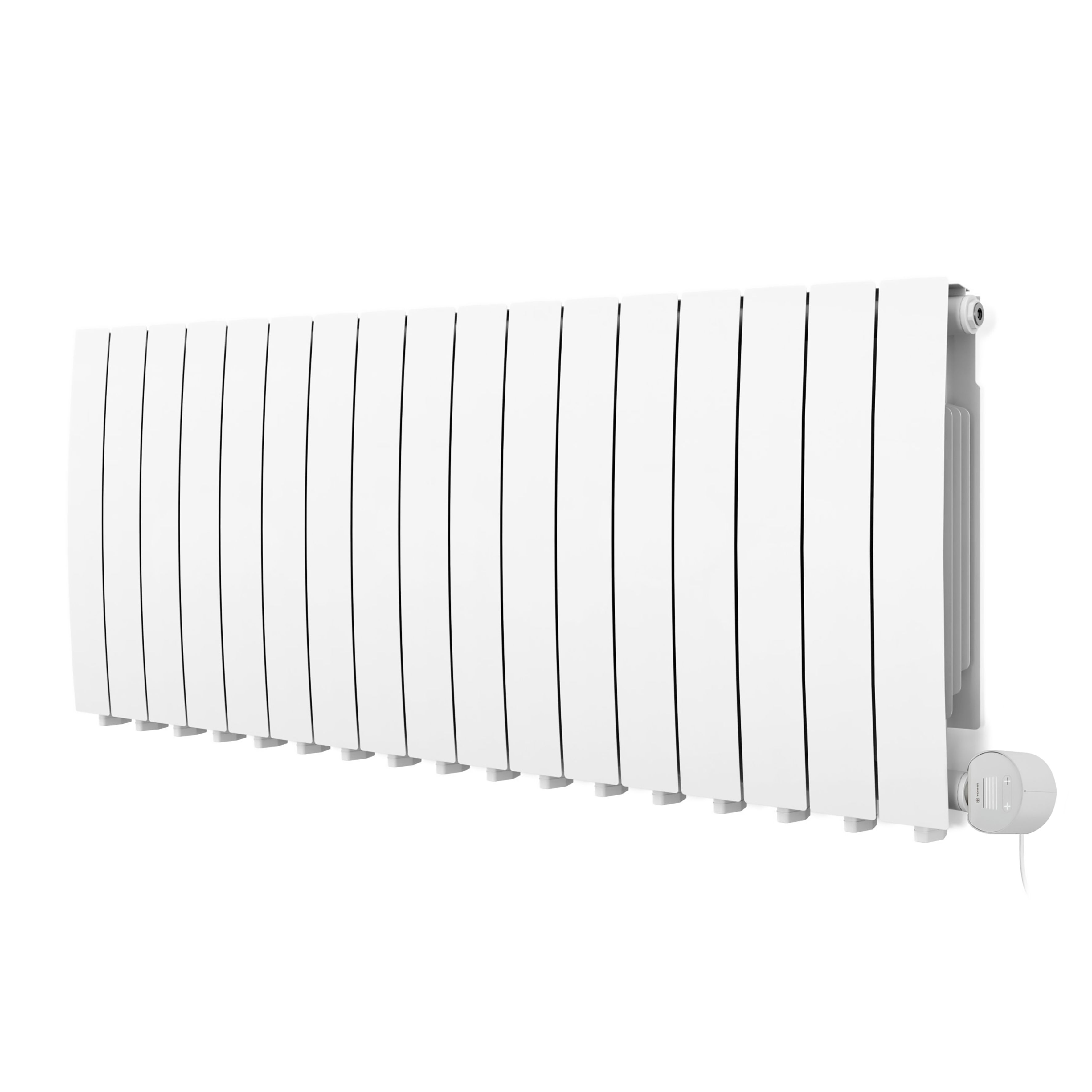 Terma 230V 2kW White Smart Horizontal Oil-filled radiator | DIY at B&Q