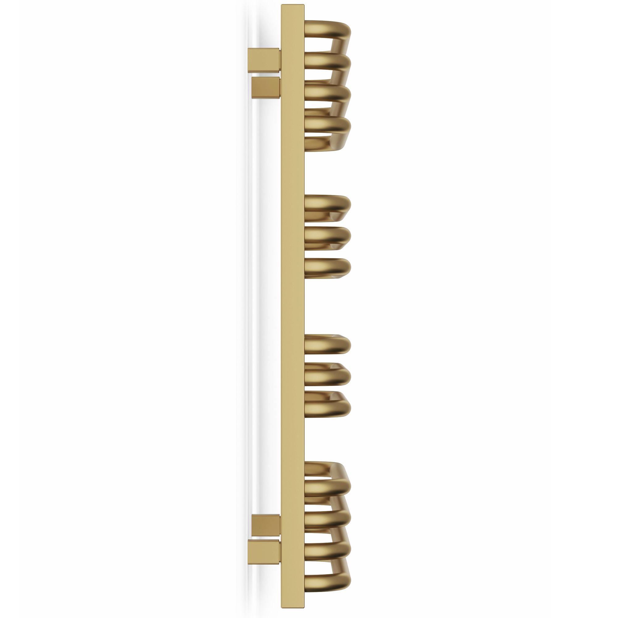 Terma Alex ONE Brass effect Electric Flat Towel warmer (W)500mm x (H)760mm