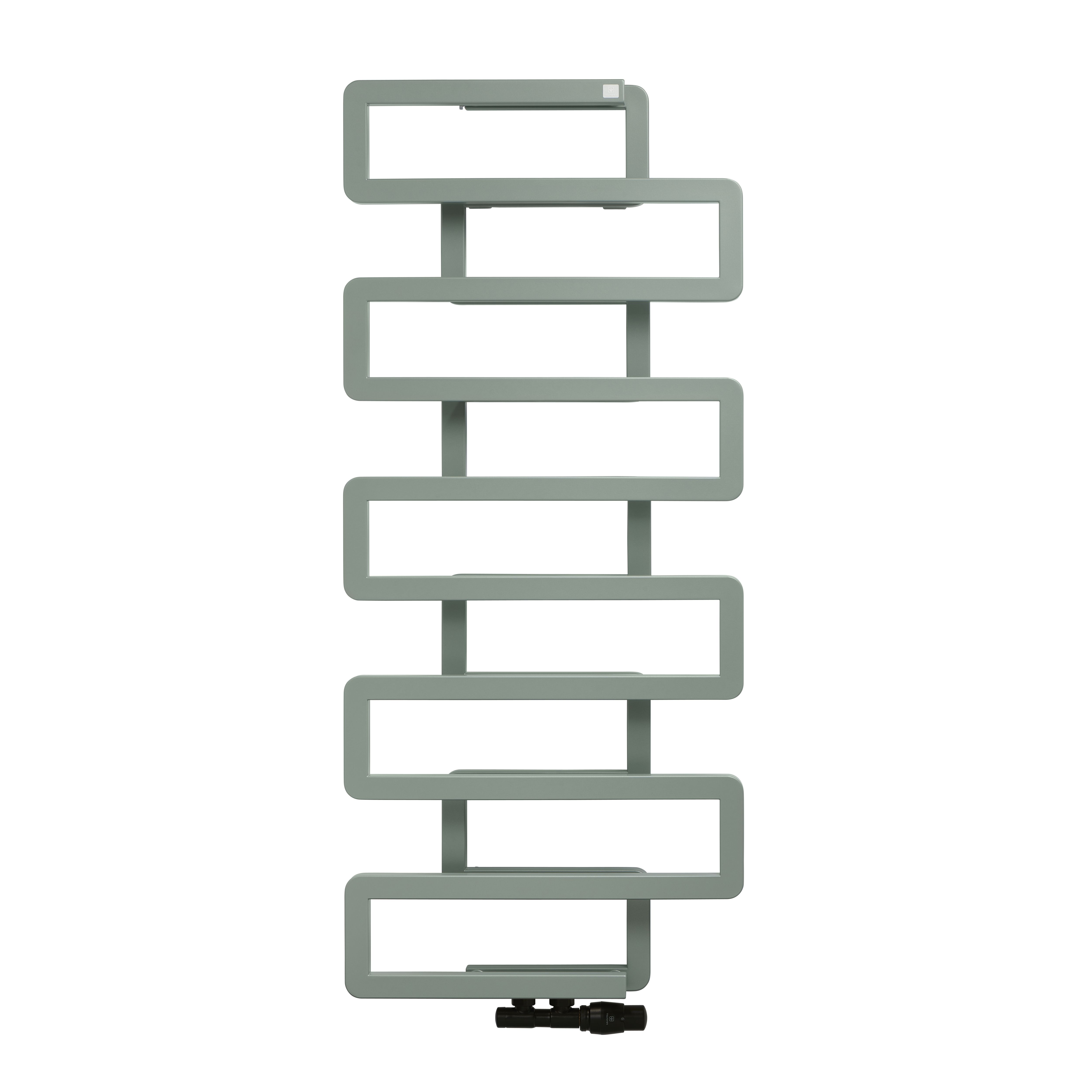 Terma Bookie Anodic Malachite 2110BTU Vertical Towel radiator (W)500mm ...