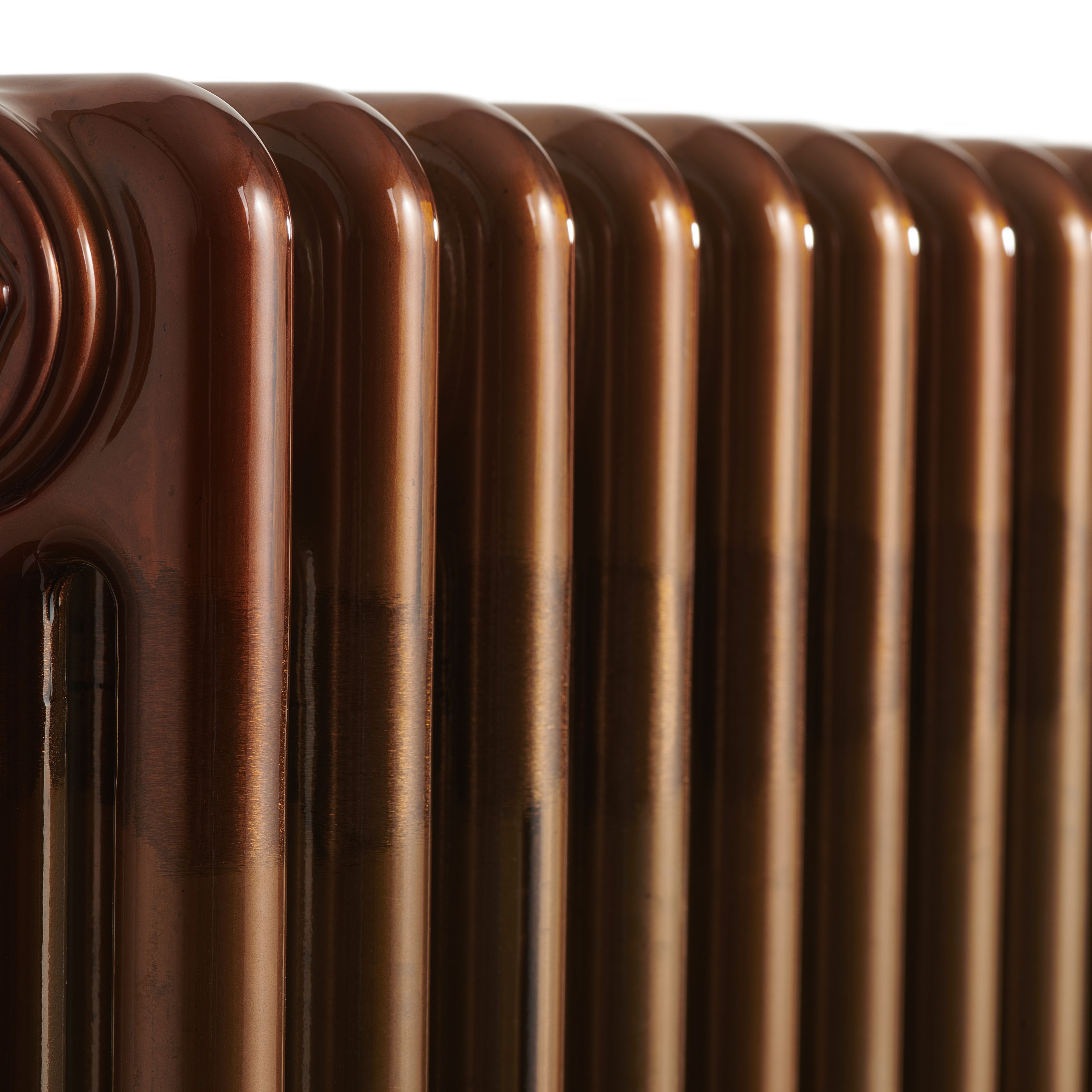 Terma Colorado Copper Lacquer 3 Column Radiator, (W)834mm x (H)600mm