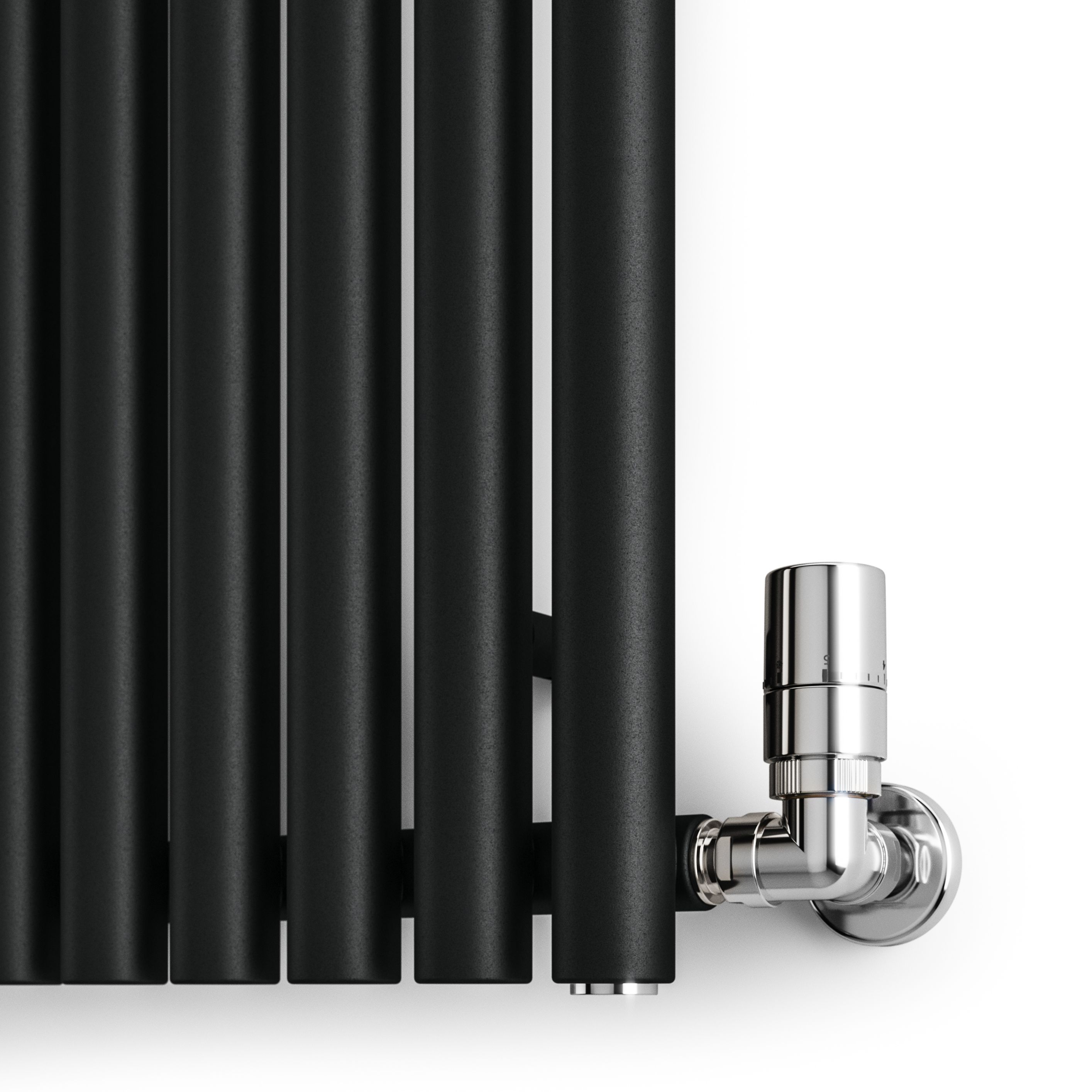 Terma Rolo Room Black Electric Horizontal or vertical Designer 3028BTU ...