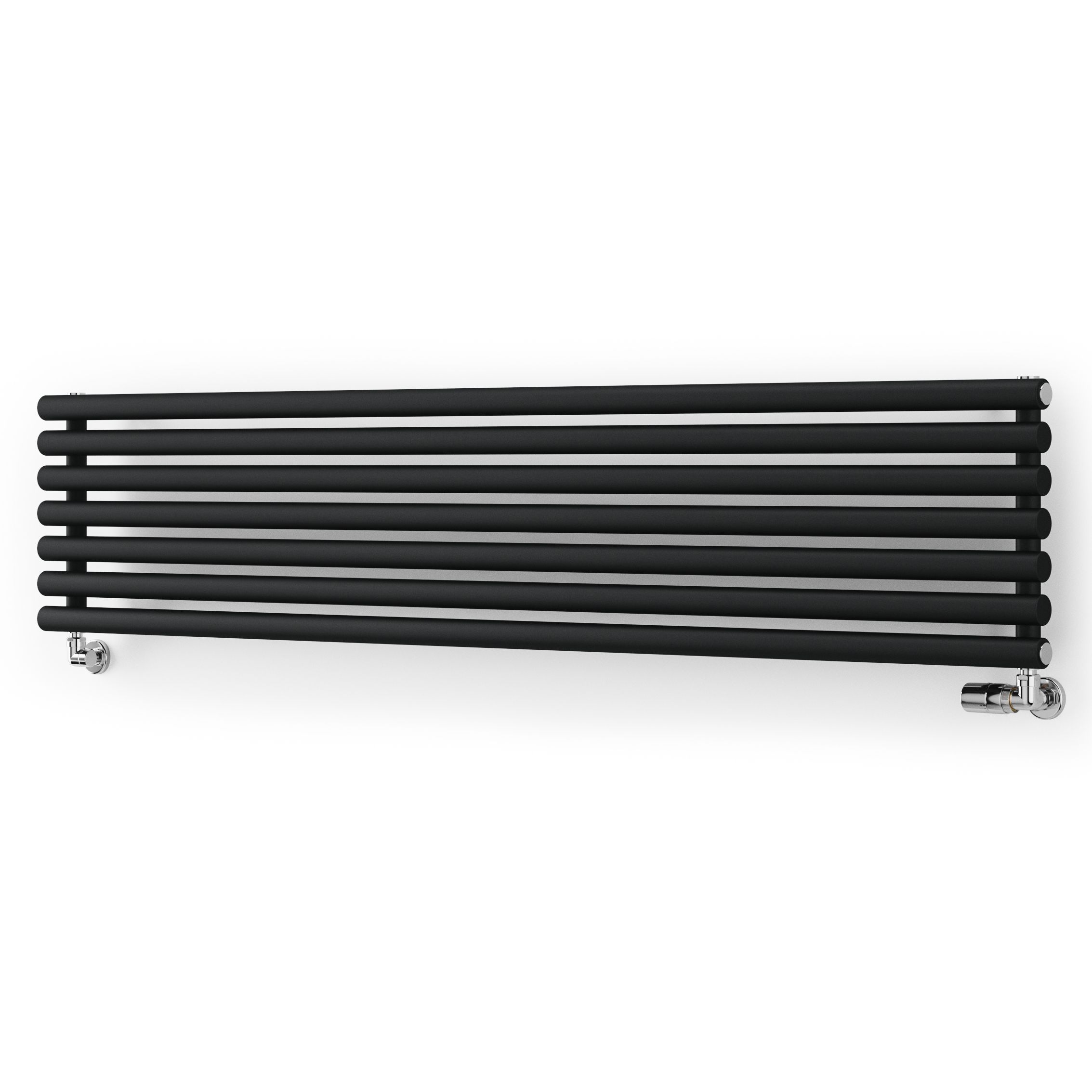 Terma Rolo Room Black Horizontal or vertical Designer 2738BTU Radiator ...