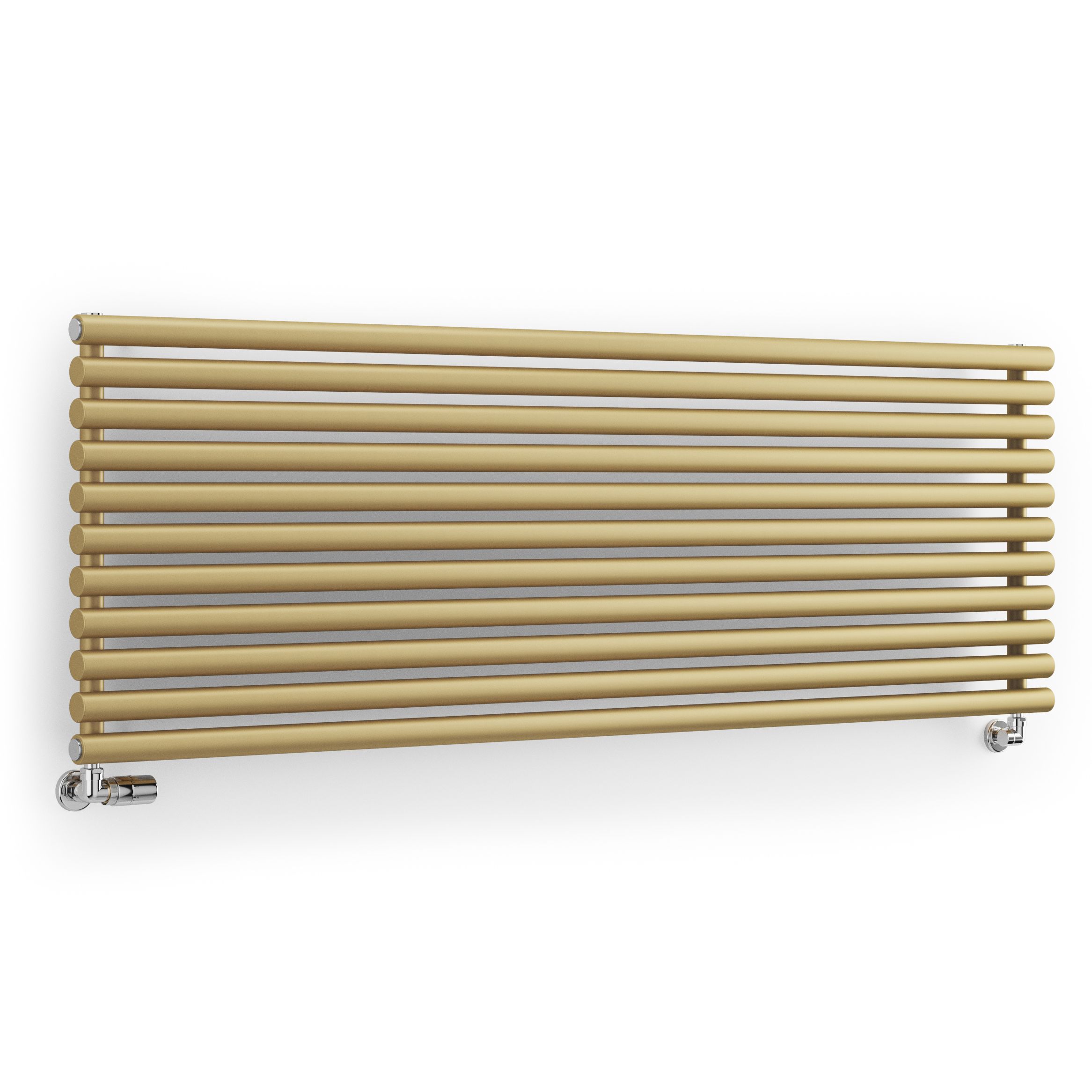 Terma Rolo Room Brass Electric Horizontal or vertical Designer 4297BTU ...