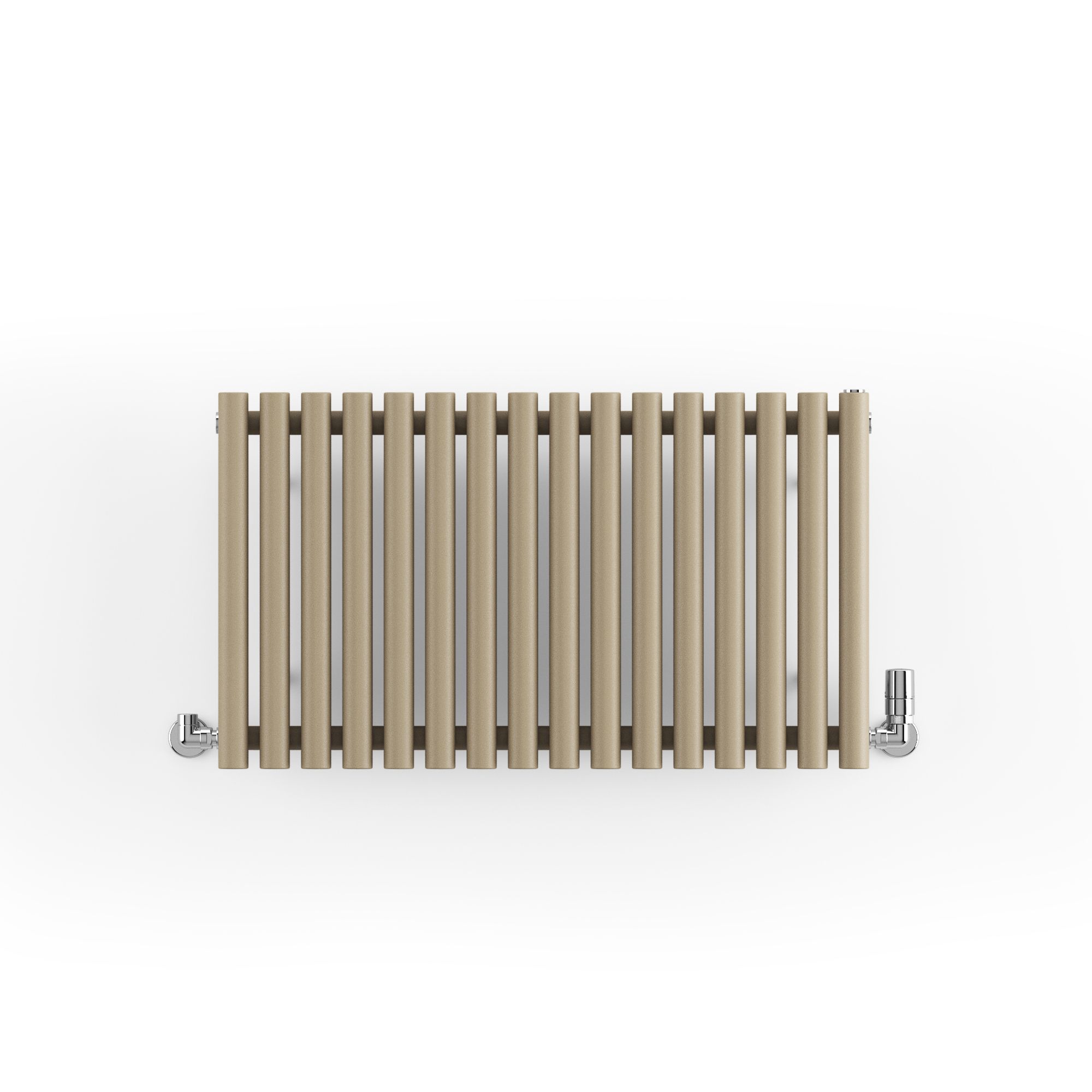 Terma Rolo Room Quartz mocha Horizontal Designer Radiator, (W)865mm x ...
