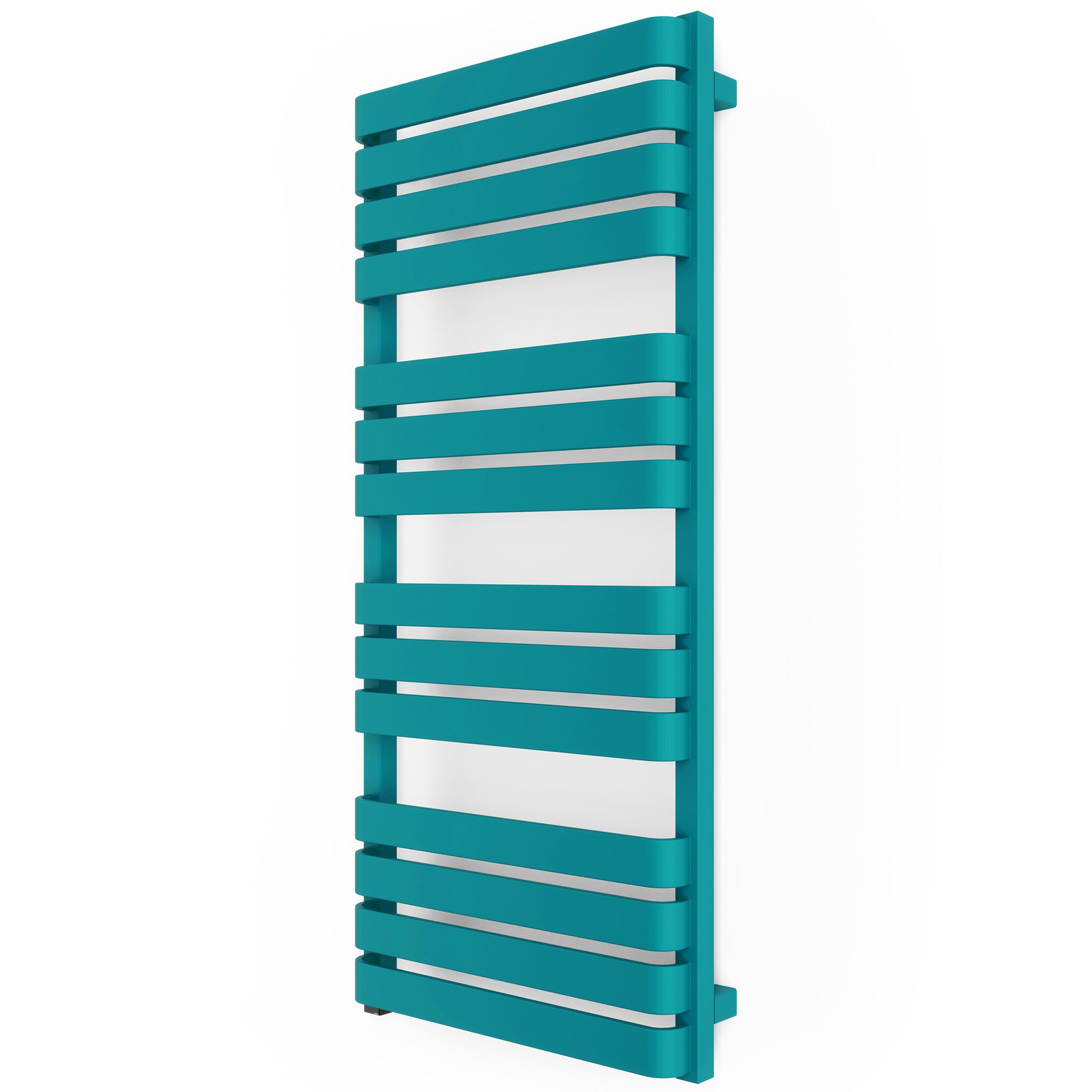 Terma Warp T One Teal Electric Flat Towel warmer (W)500mm x (H)1110mm