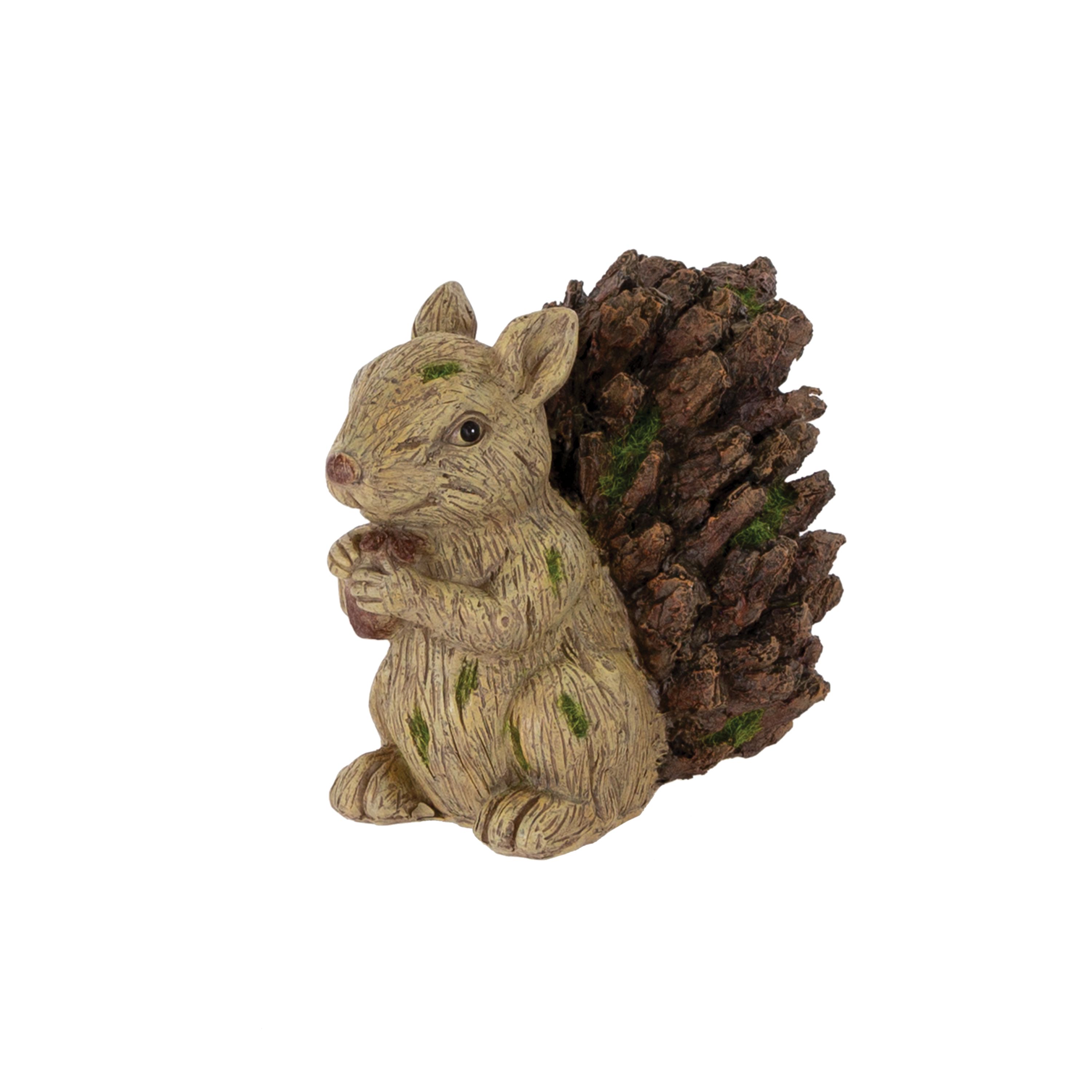 Terrastyle Brown Squirrel Garden ornament (H)21.5cm