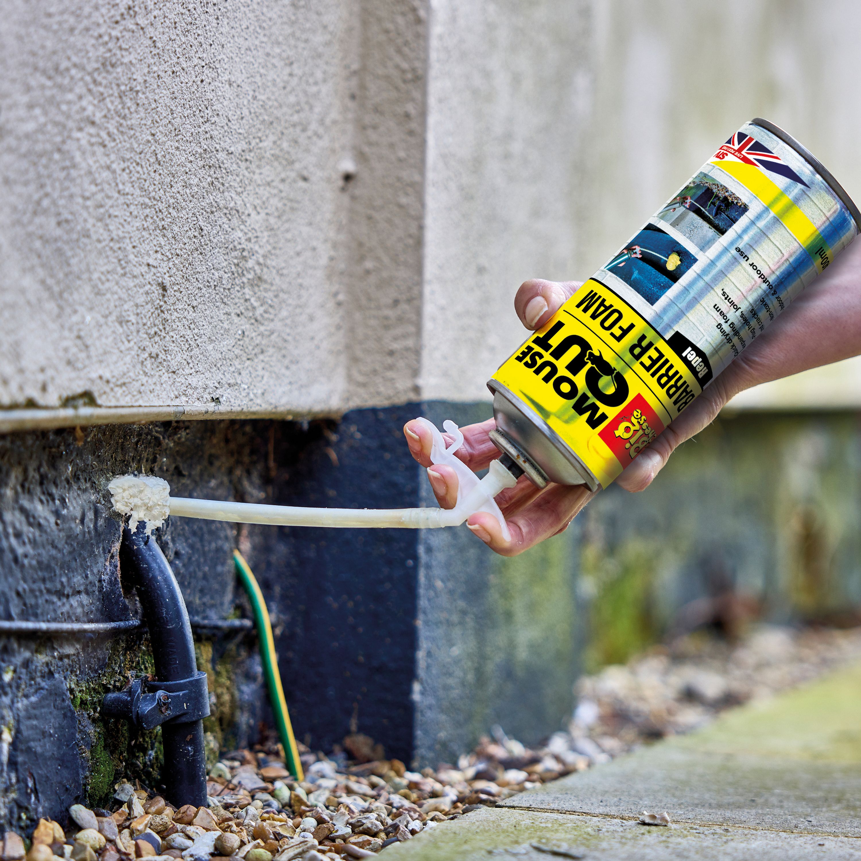 THE BIG CHEESE MOUSE OUT PEST FOAM 0.4L 441G