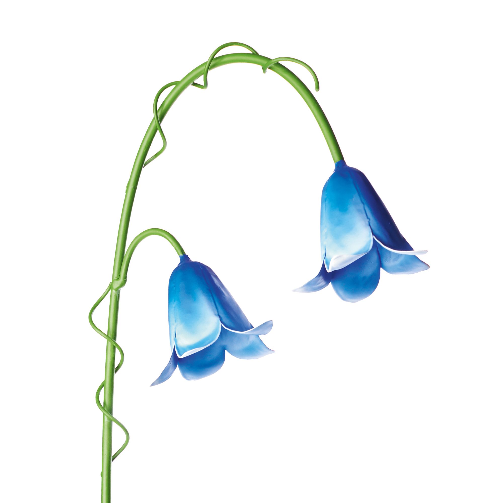 The Outdoor Living Company Blue Bluebell Metal Garden stake (L)0.64m (W ...