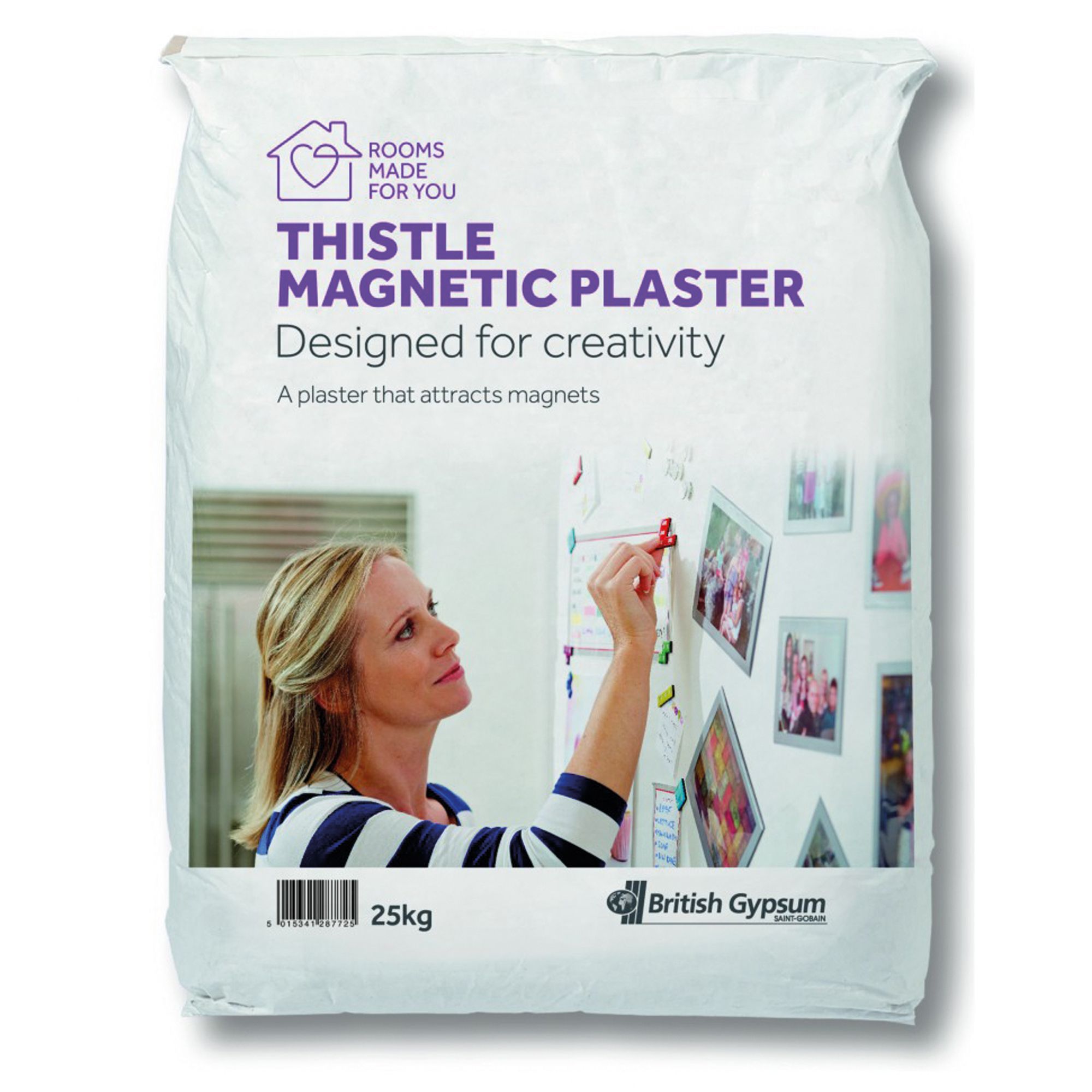 Thistle Magnetic plaster, 25kg | DIY at B&Q