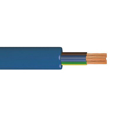 Time 3183YAG Blue 3-core Cable 1.5mm² x 10m | DIY at B&Q