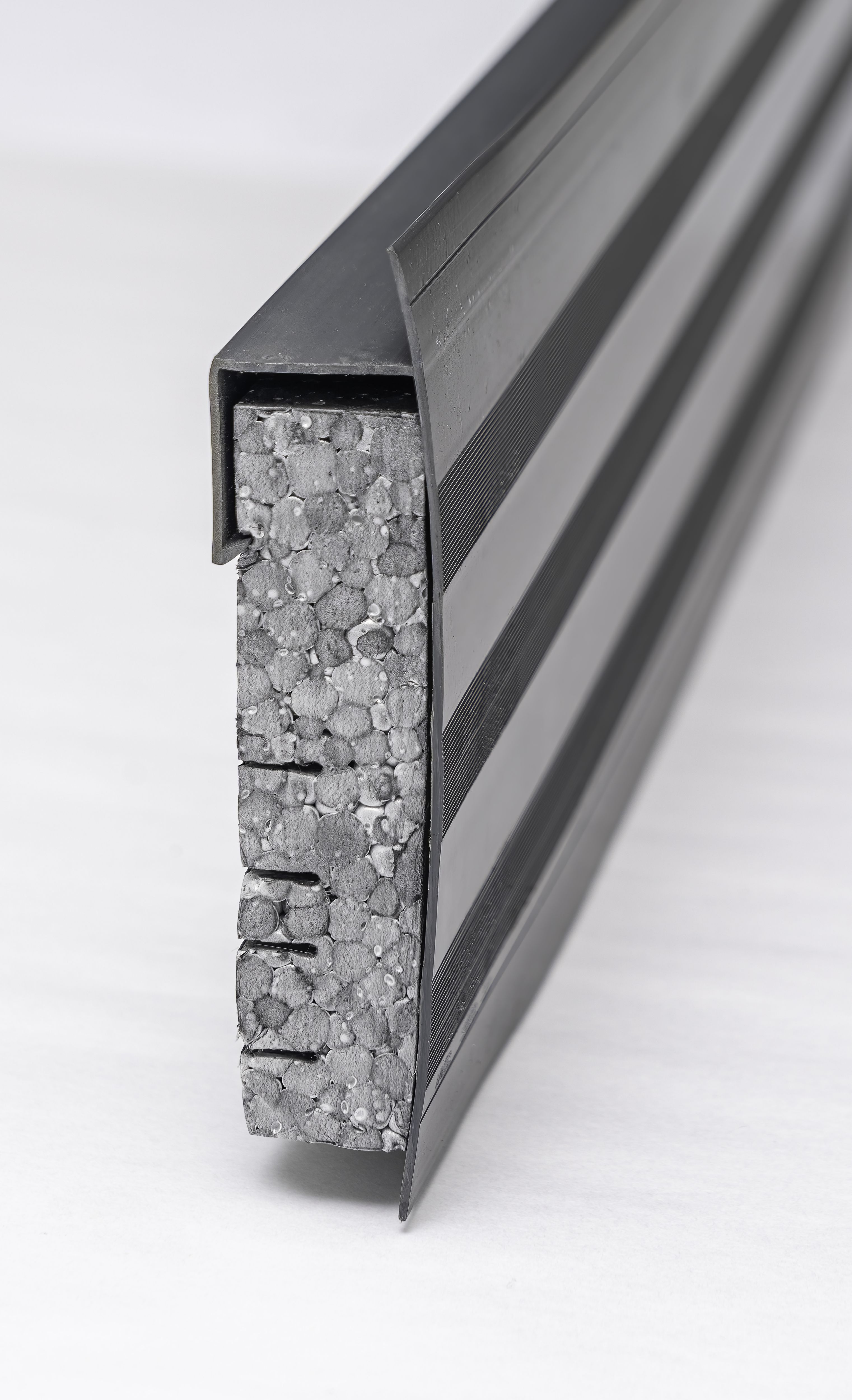 Timloc Grey Thermal insulation board (L)2.4m (W)0.1m (T)25mm