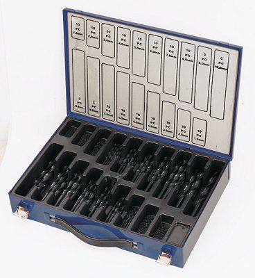 Buy Titan 170 piece Round Twist Drill bit set | DIY at B&Q