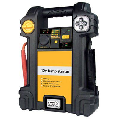 Torq 300A Jump starter with compressor | DIY at B&Q
