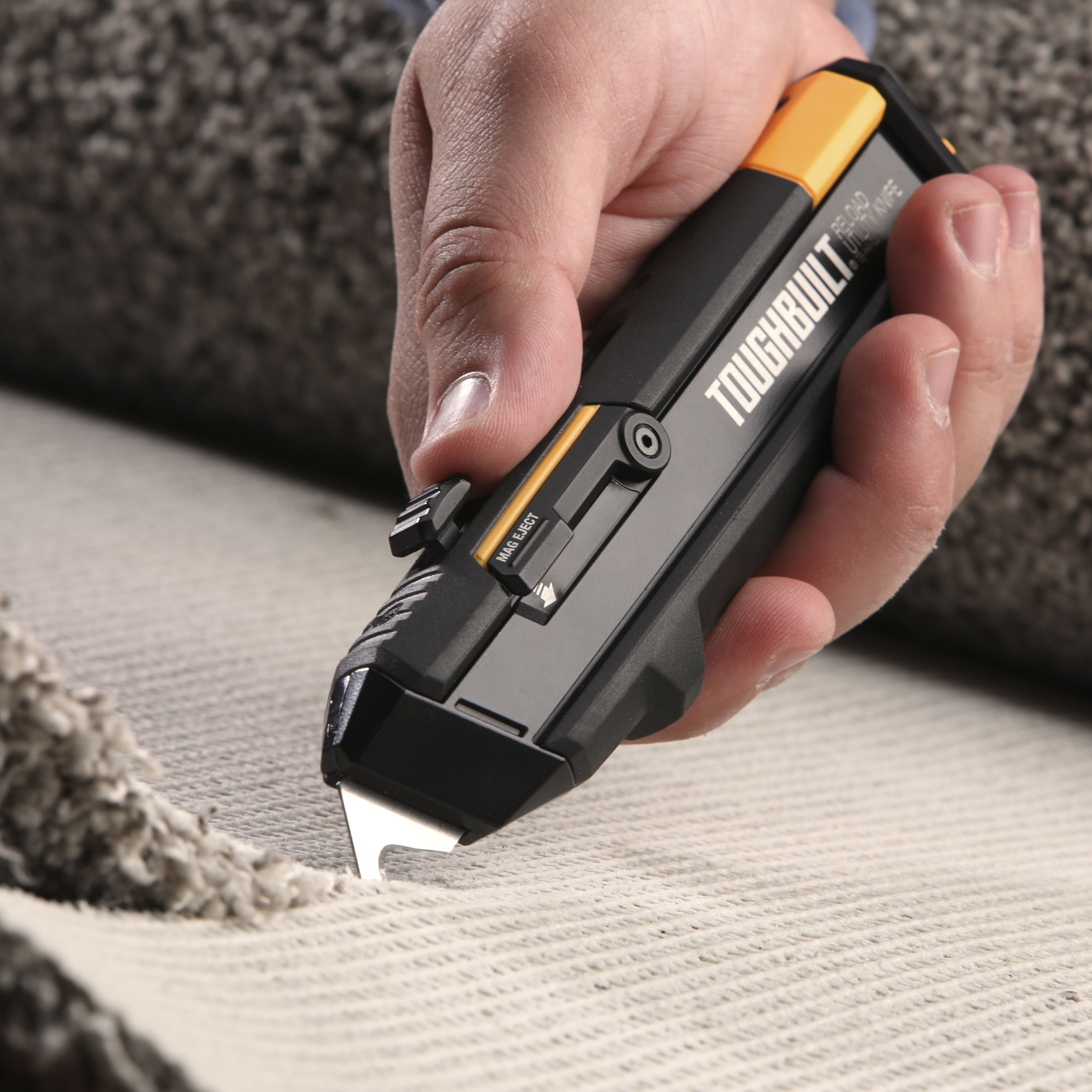 Toughbuilt Black Reload Utility Retractable knife
