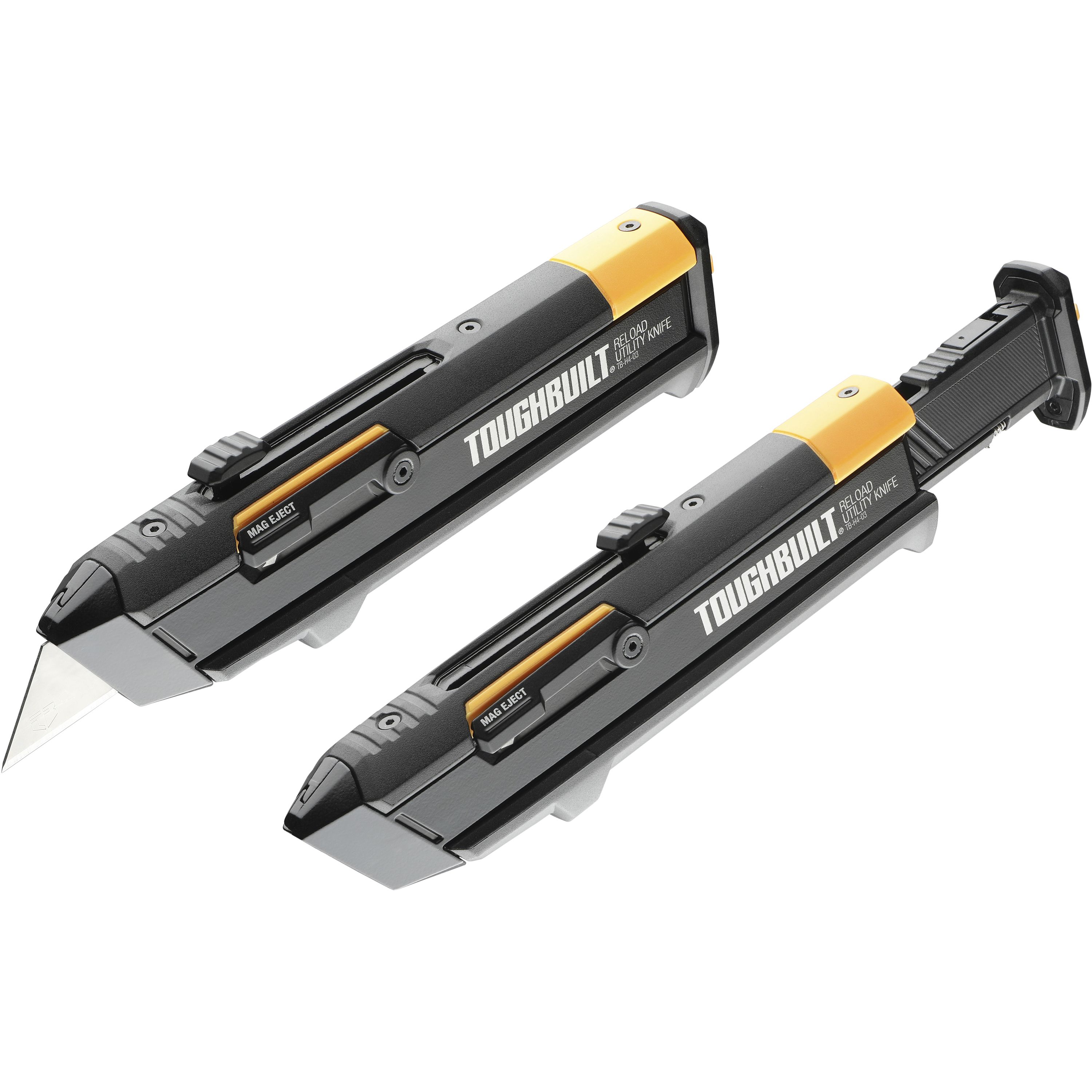 Toughbuilt Black Reload Utility Retractable knife