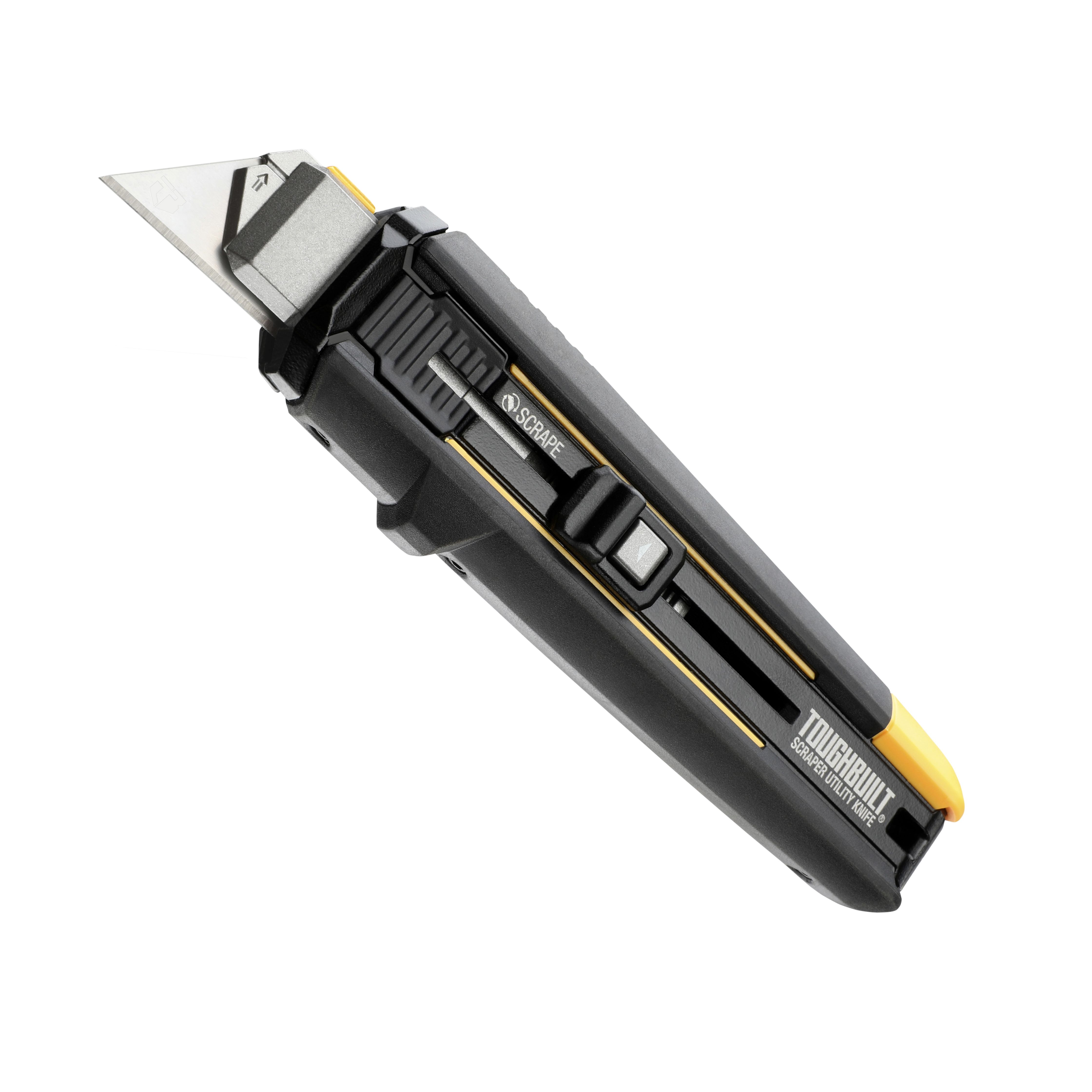 Toughbuilt Black Scraper Utility Retractable knife