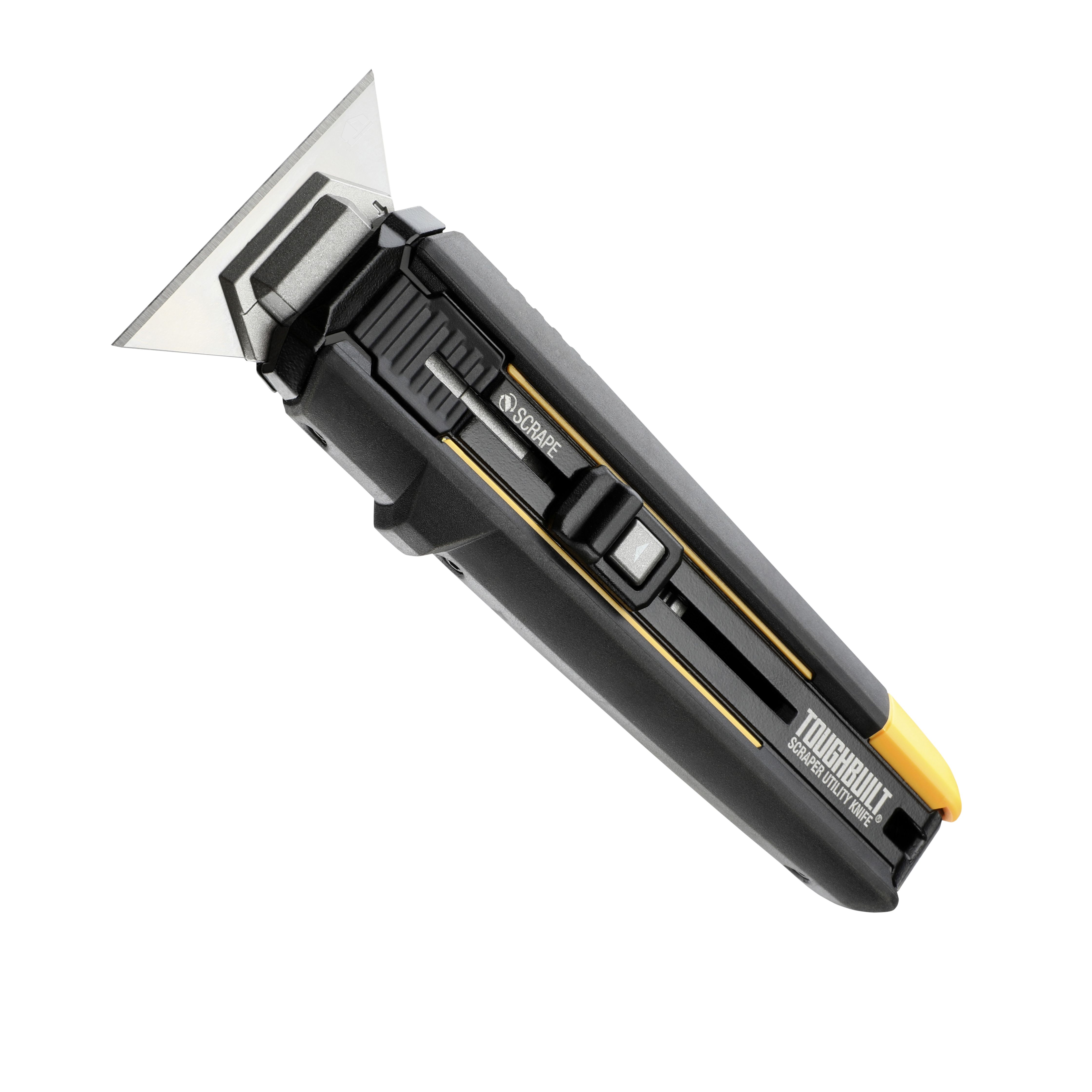 Toughbuilt Black Scraper Utility Retractable knife