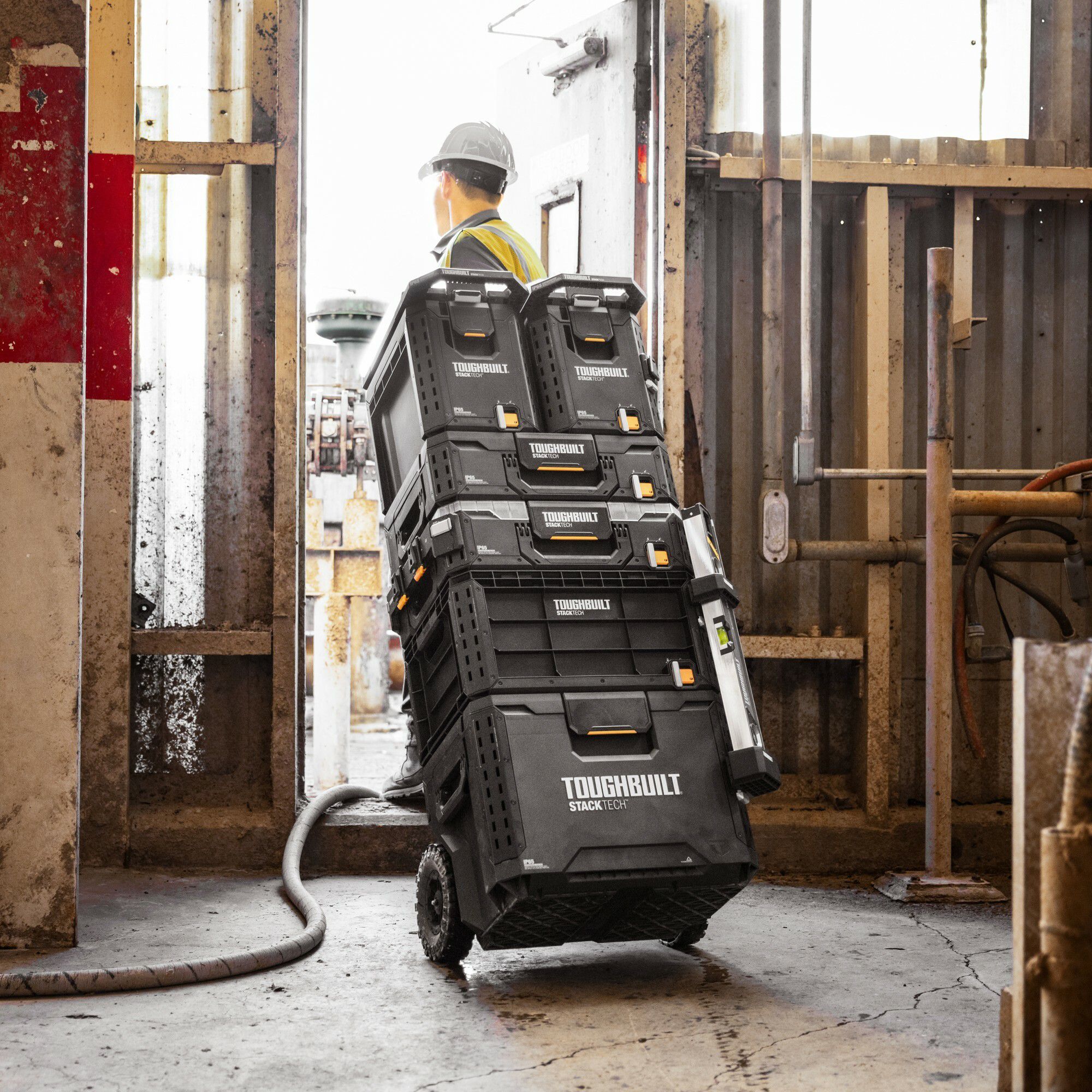 Toughbuilt StackTech Black 20in Rolling Toolbox