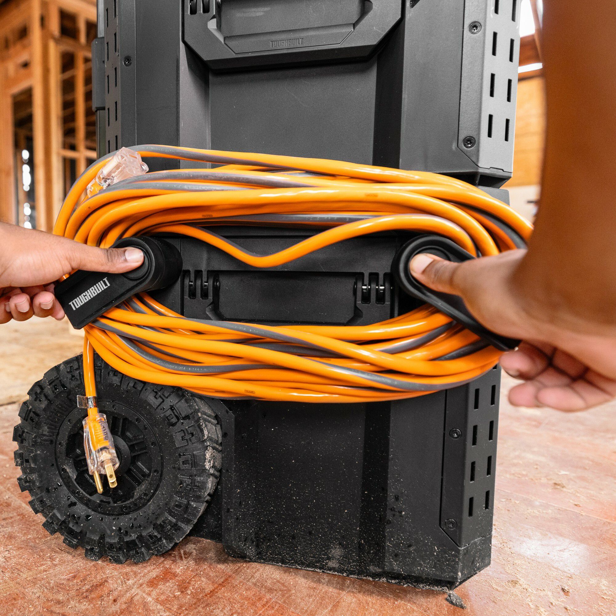 Toughbuilt StackTech Black Cable hook