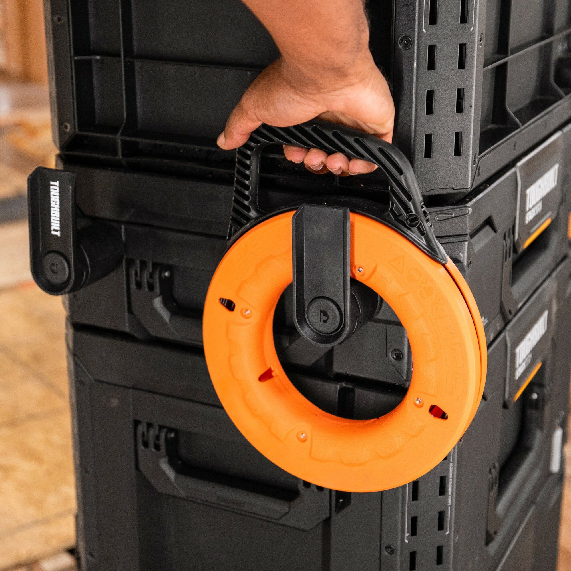 Toughbuilt StackTech Black Cable hook