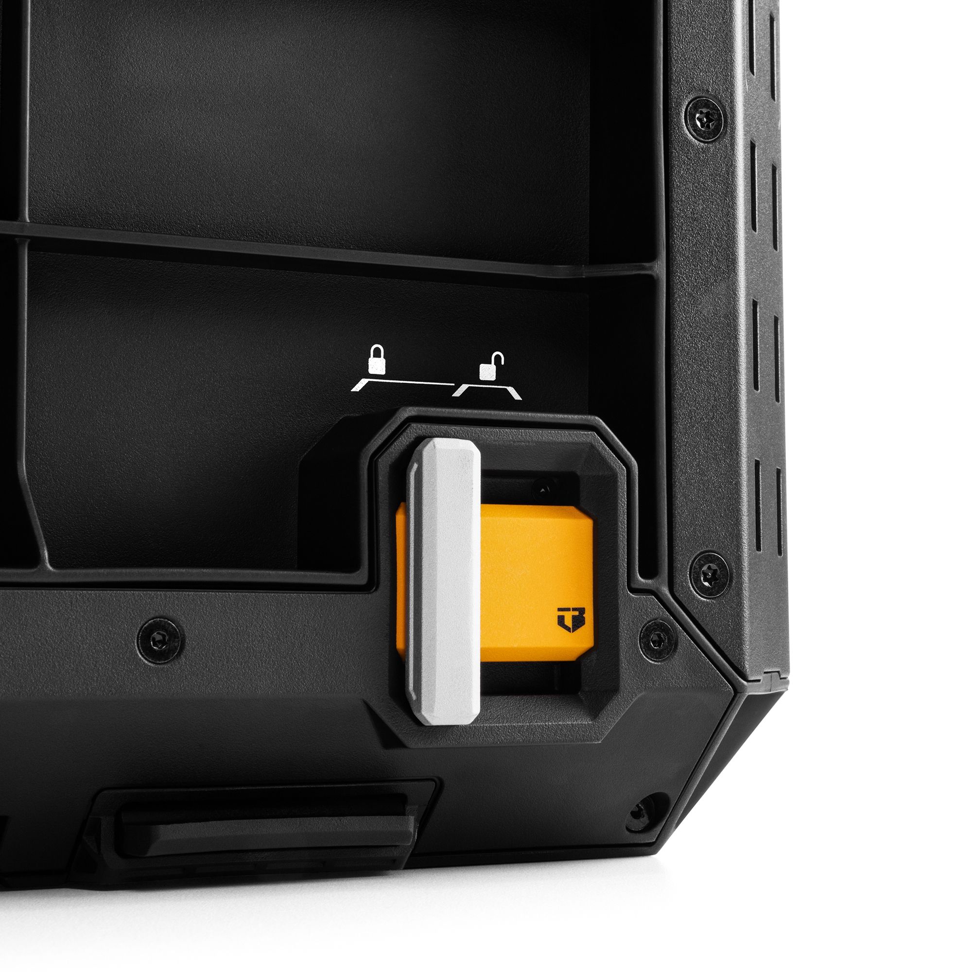 Toughbuilt StackTech Black Tool Crate