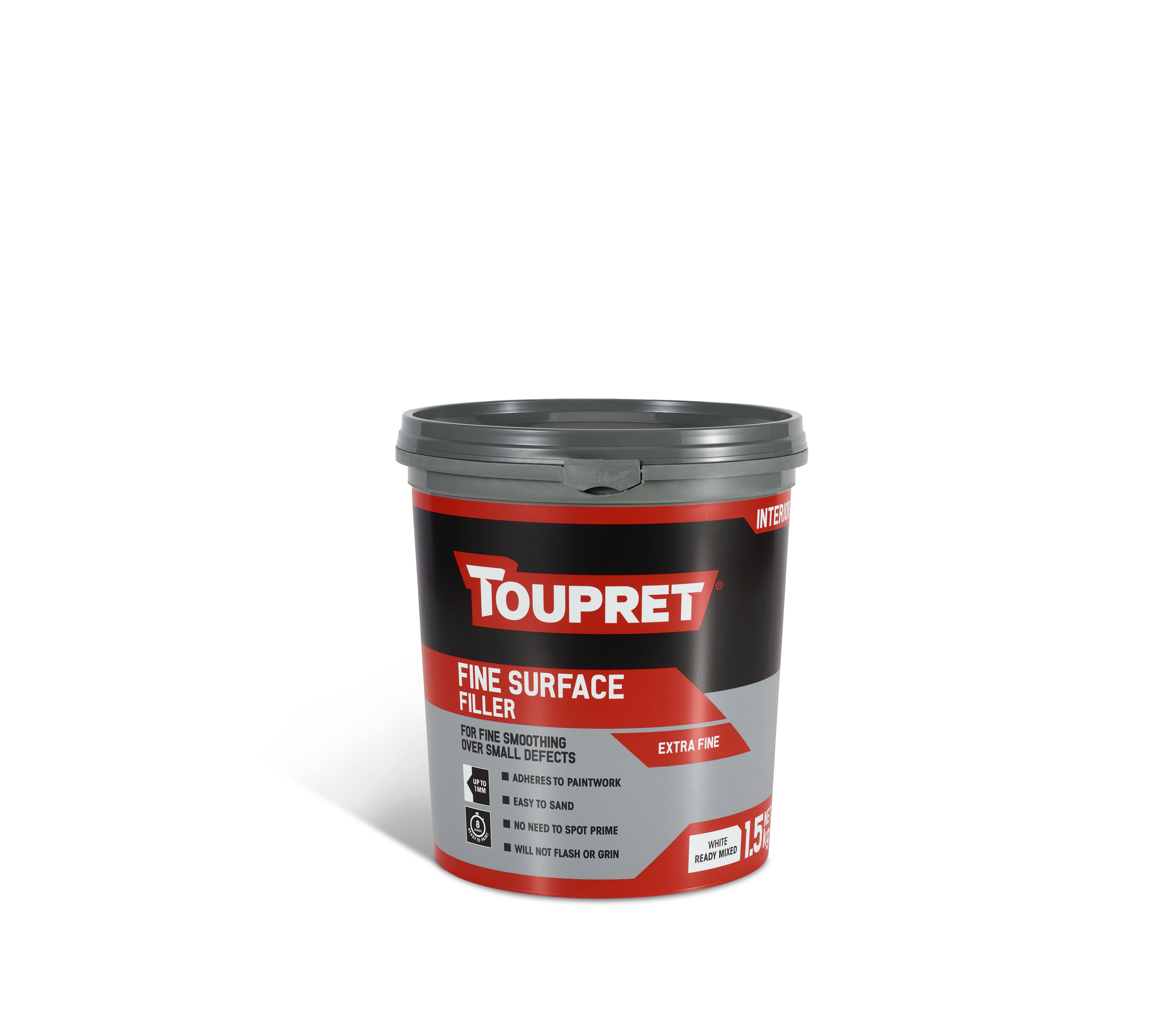 Toupret Fine White Ready to use Cellular concrete, cement, concrete ...