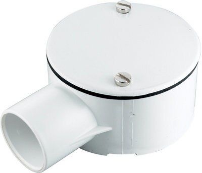 Tower 1 Way Conduit box | DIY at B&Q