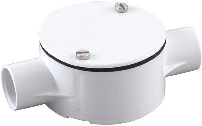 Tower 2 Way Conduit box | DIY at B&Q