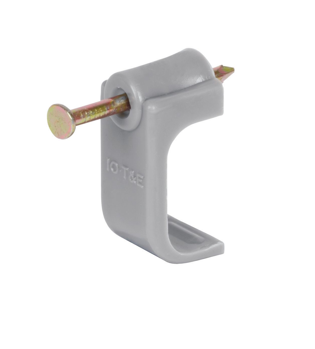 Tower Grey Cable clip Pack of 100 | DIY at B&Q