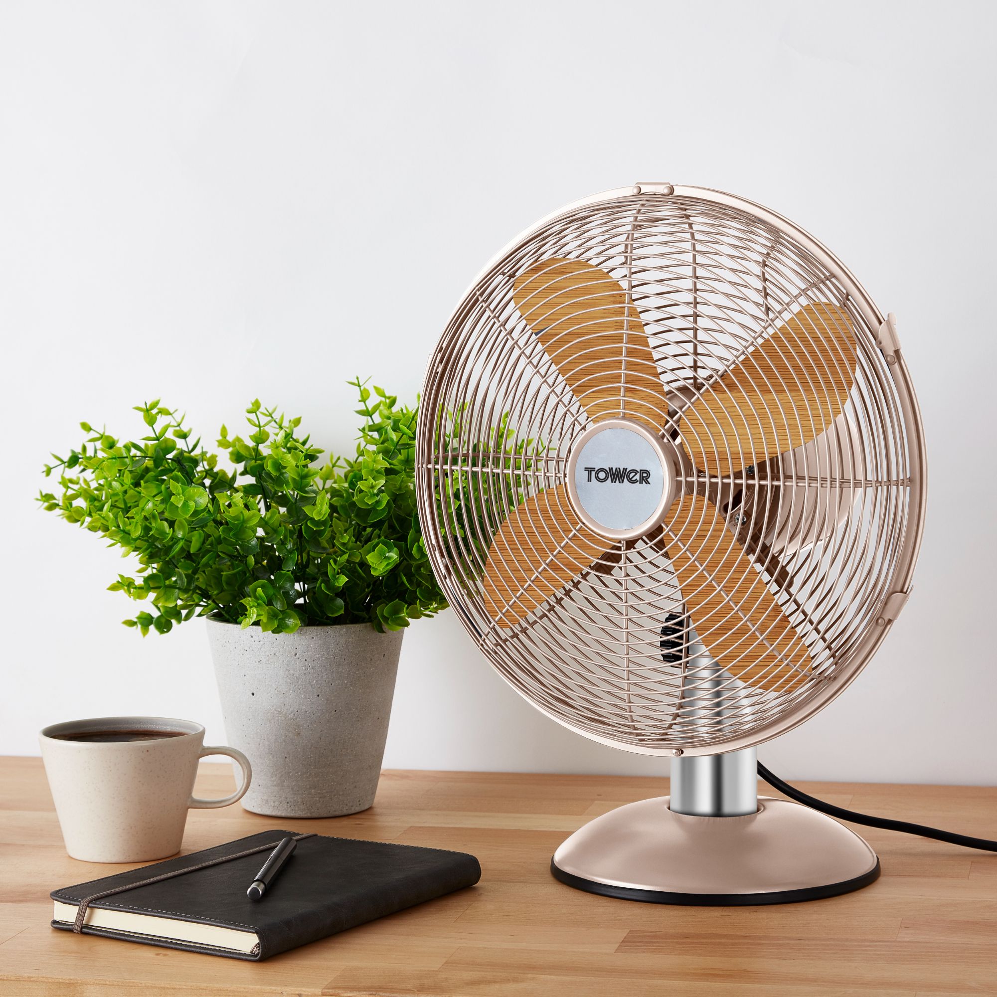 Tower Pink 12" 35W Table fan