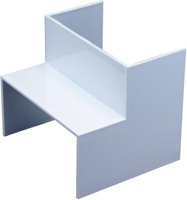 Tower White Trunking angle, Pack of 2