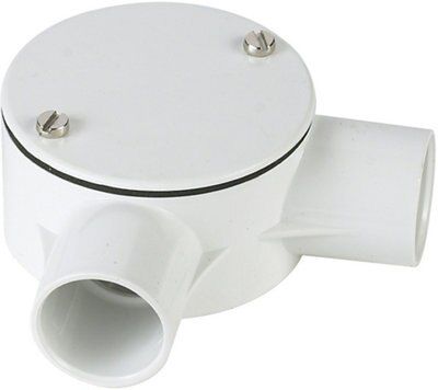 Tower White Trunking angle